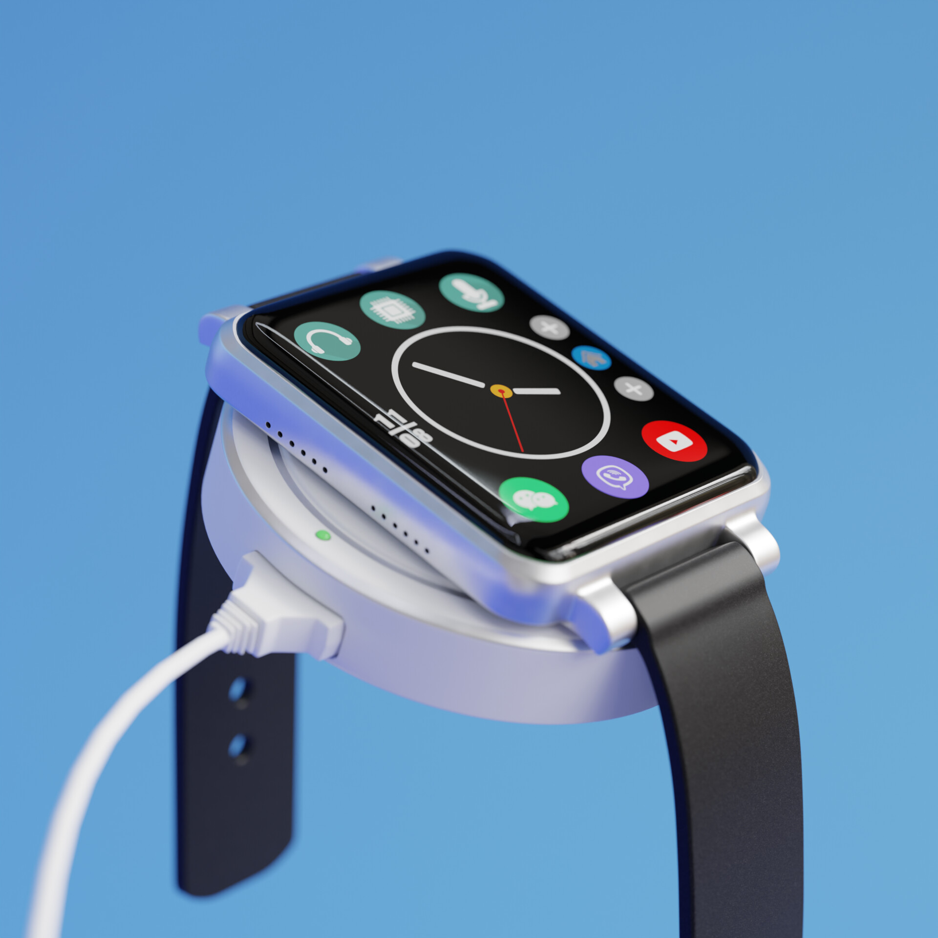 ArtStation - smart watch commercial style render