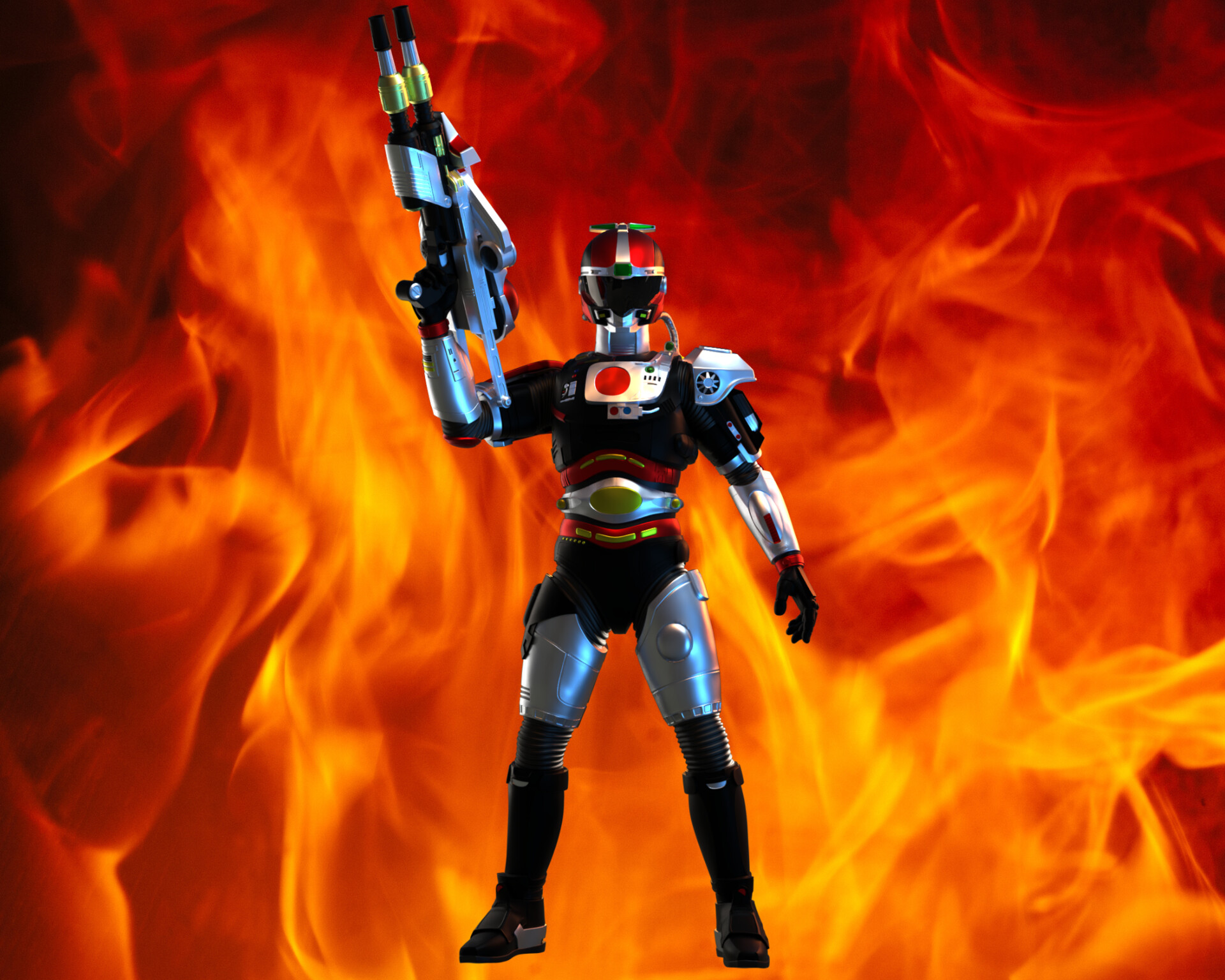 ArtStation - Solbrain - Knight Fire