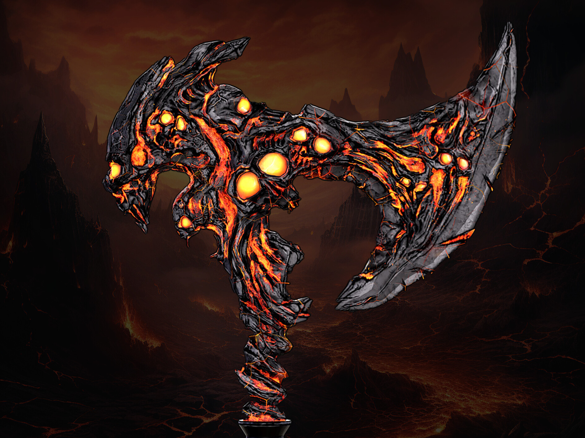 ArtStation - Devil Axe