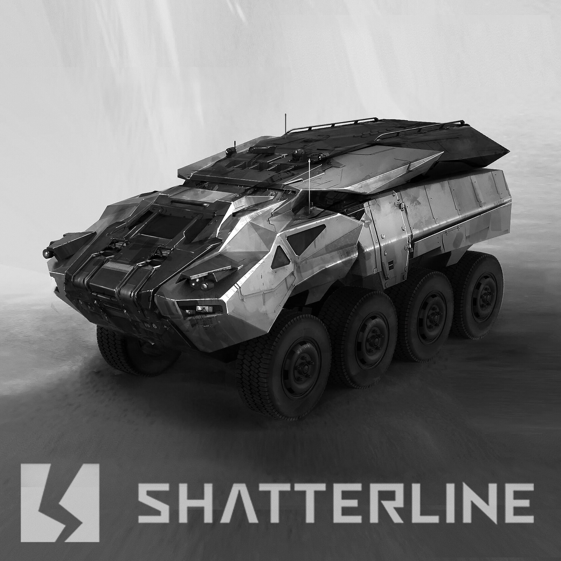 ArtStation - Shatterline vehicle concept #3