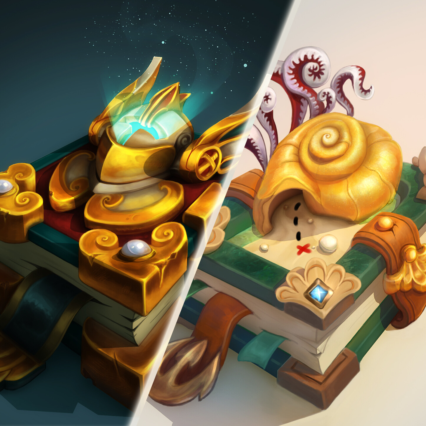 ArtStation - 2D Game Props / Concept Art