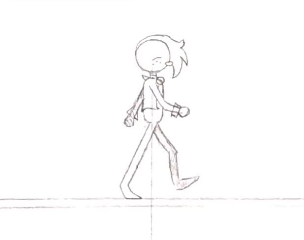 ArtStation - Character Walk (2D Animation)