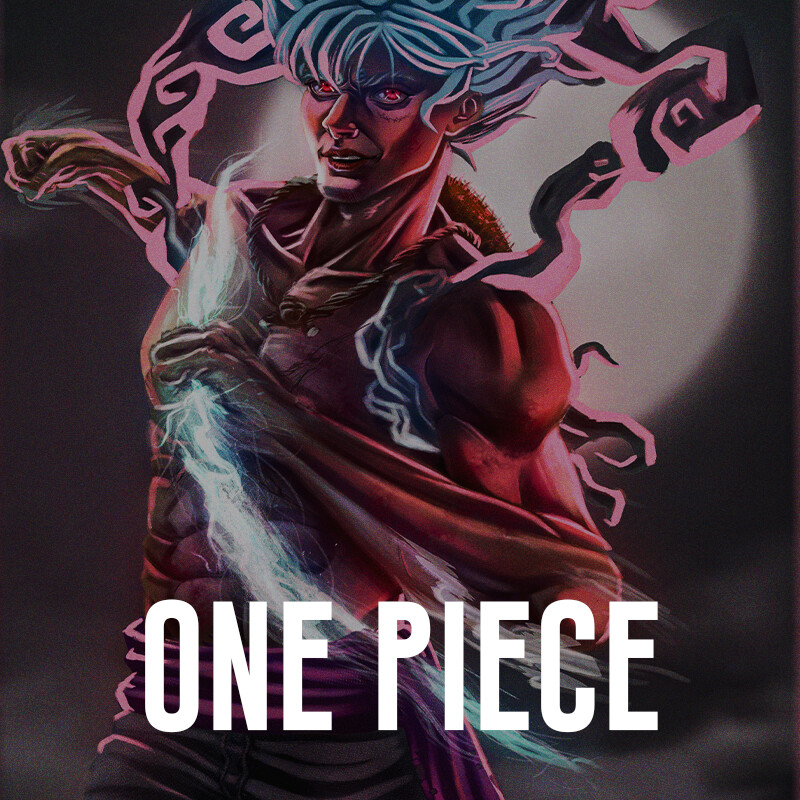 ArtStation - Luffy in Gear 5 Splash Art