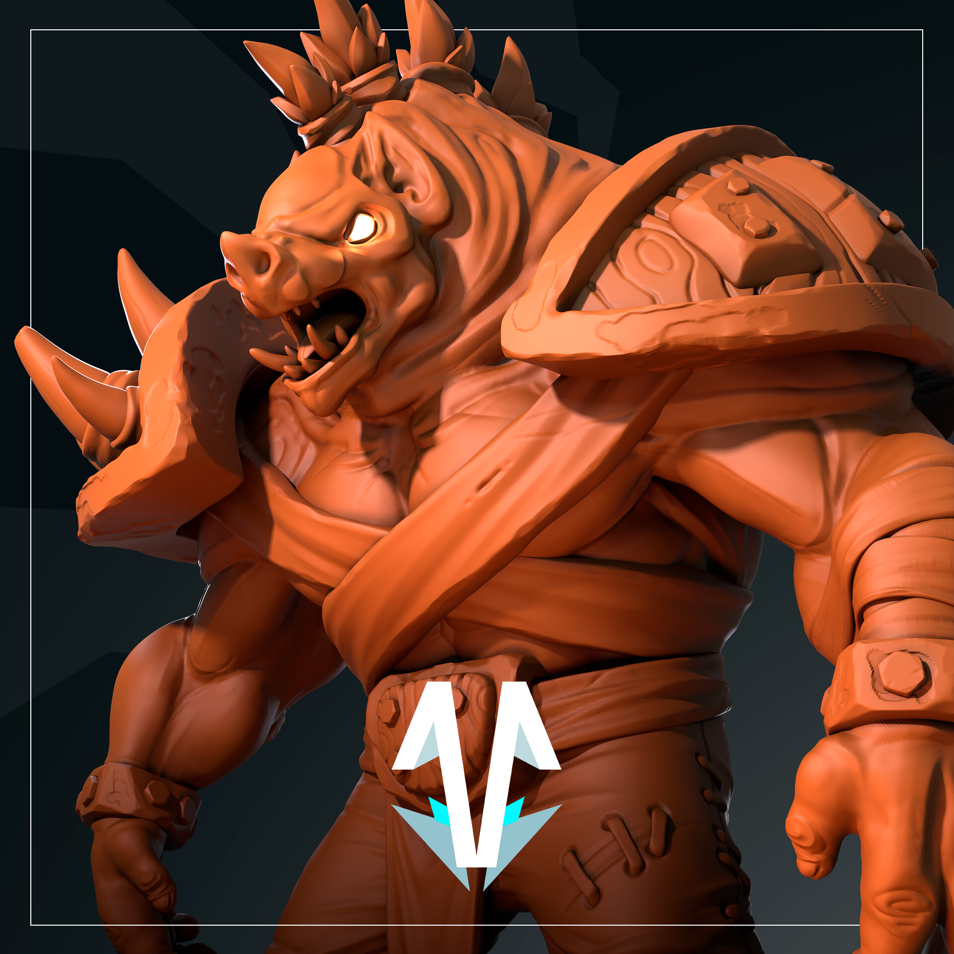 ArtStation - Big Boar warrior