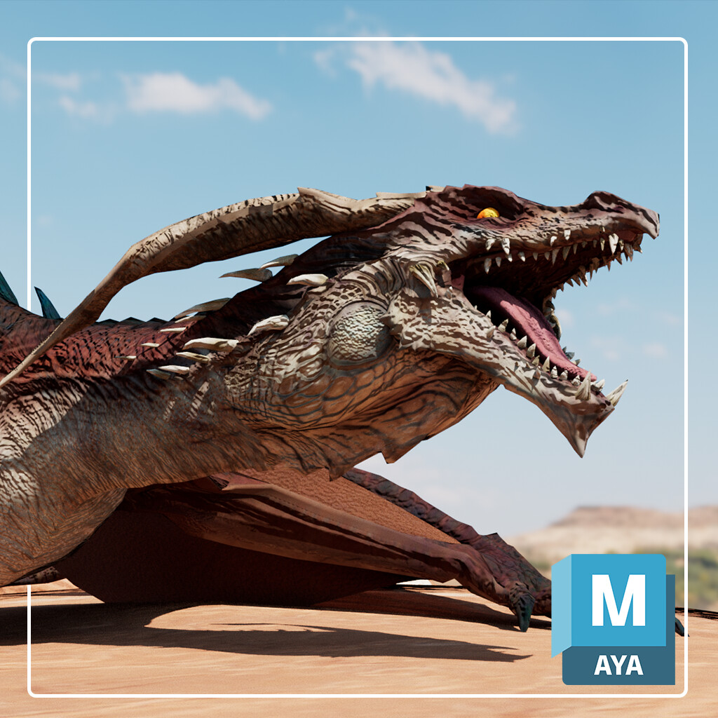 ArtStation - Dragon rig