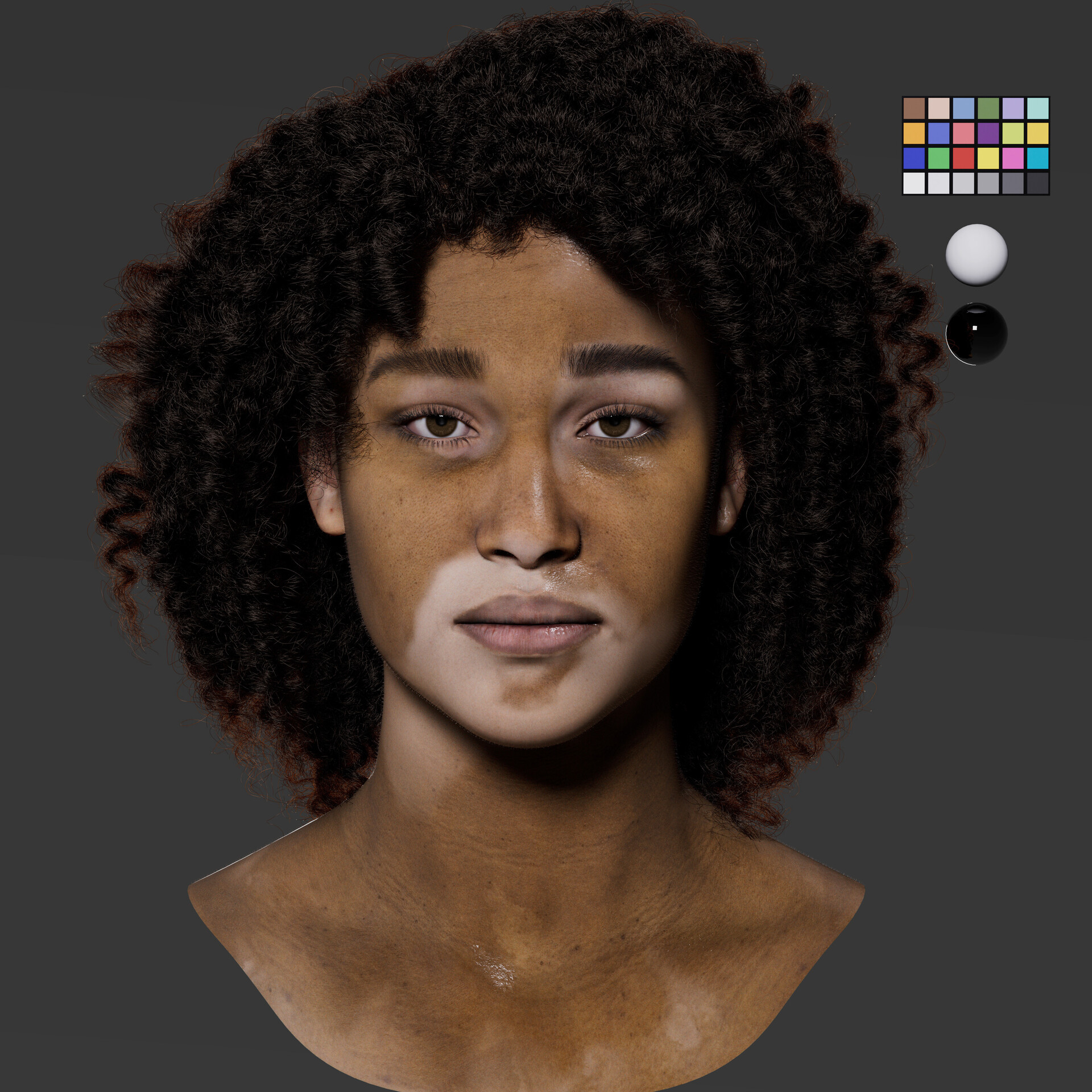 ArtStation - XGen Curly Hair