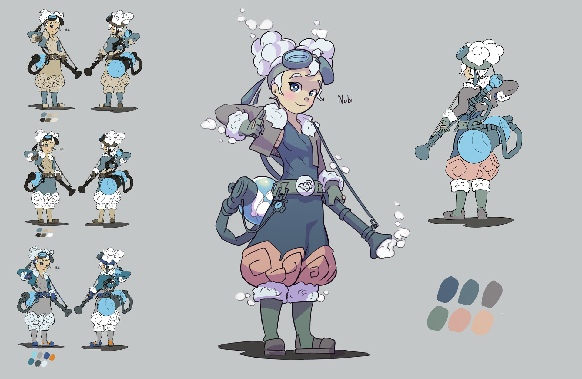 ArtStation - Nubi, the cloud chaser!