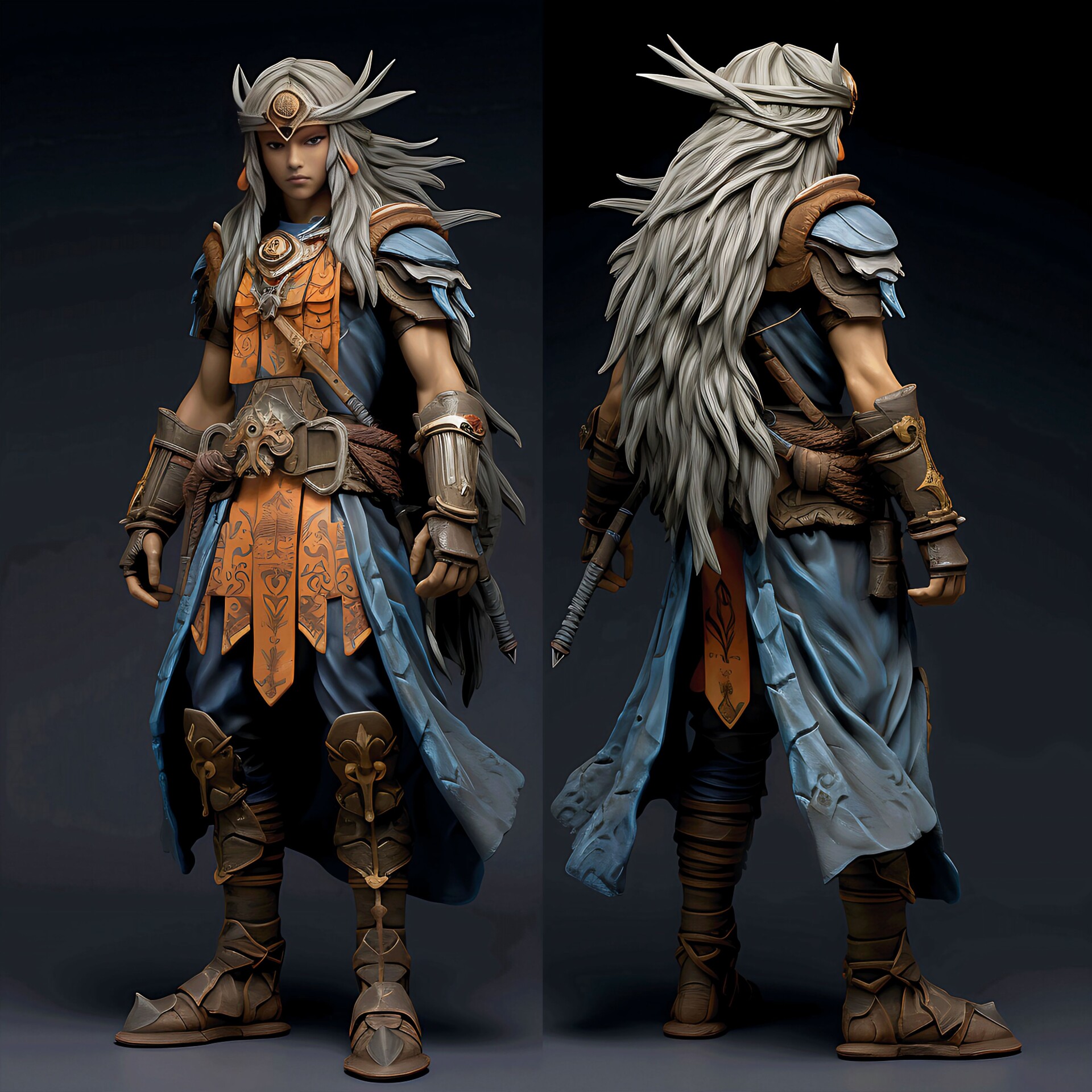 ArtStation - Hero of Horizon 3D