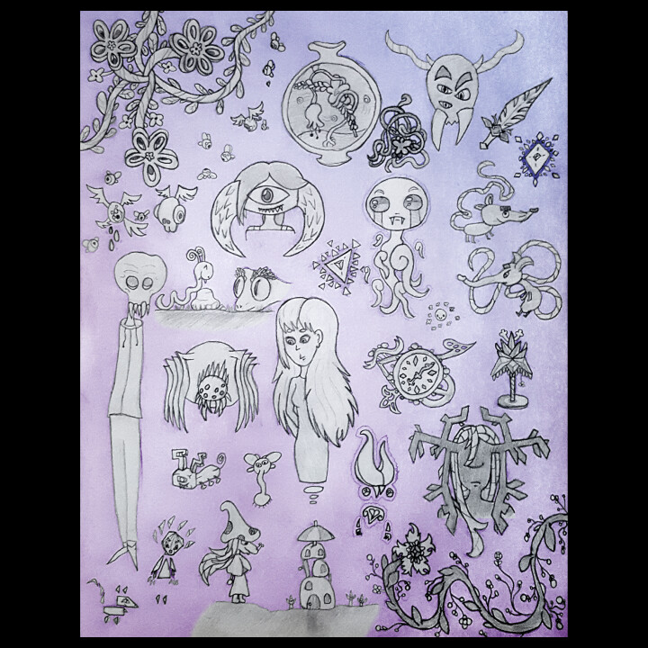 ArtStation - 2D - Doodles from 2021