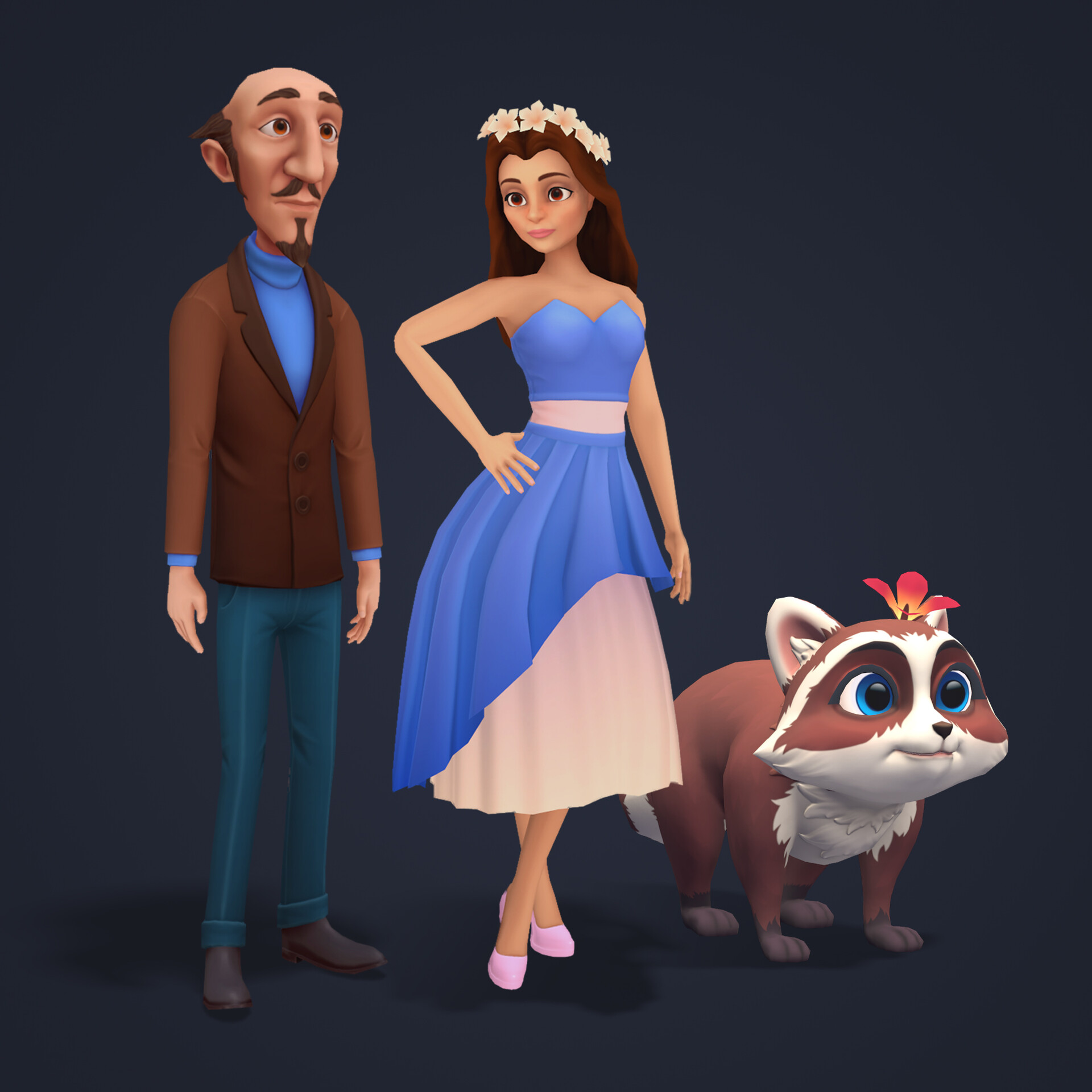 ArtStation - Character game ready models