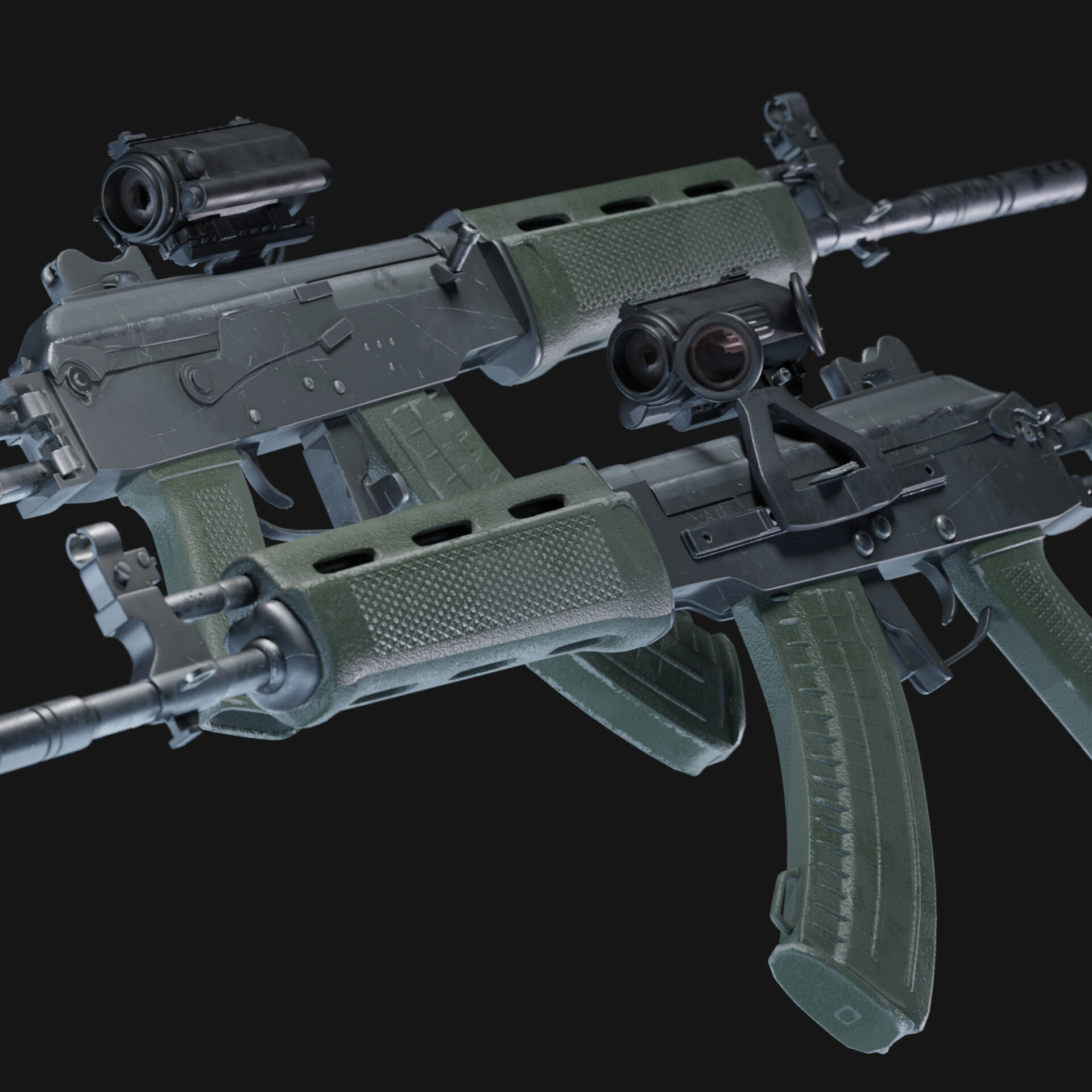 ArtStation - RK-95 Assault Rifle
