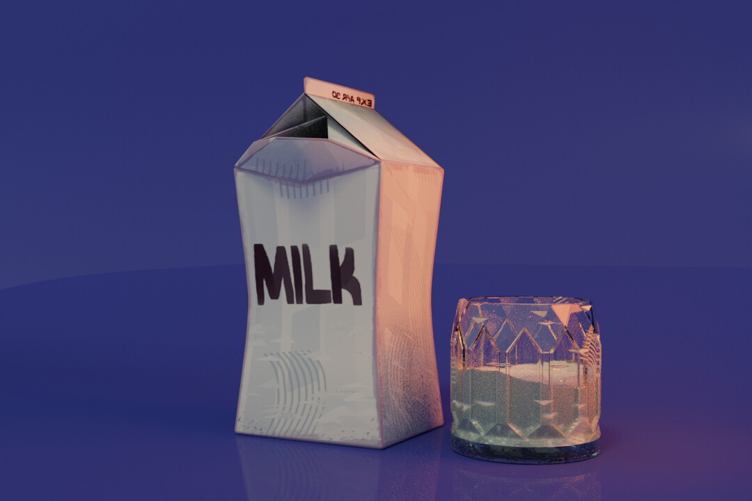 ArtStation - Milk on the go