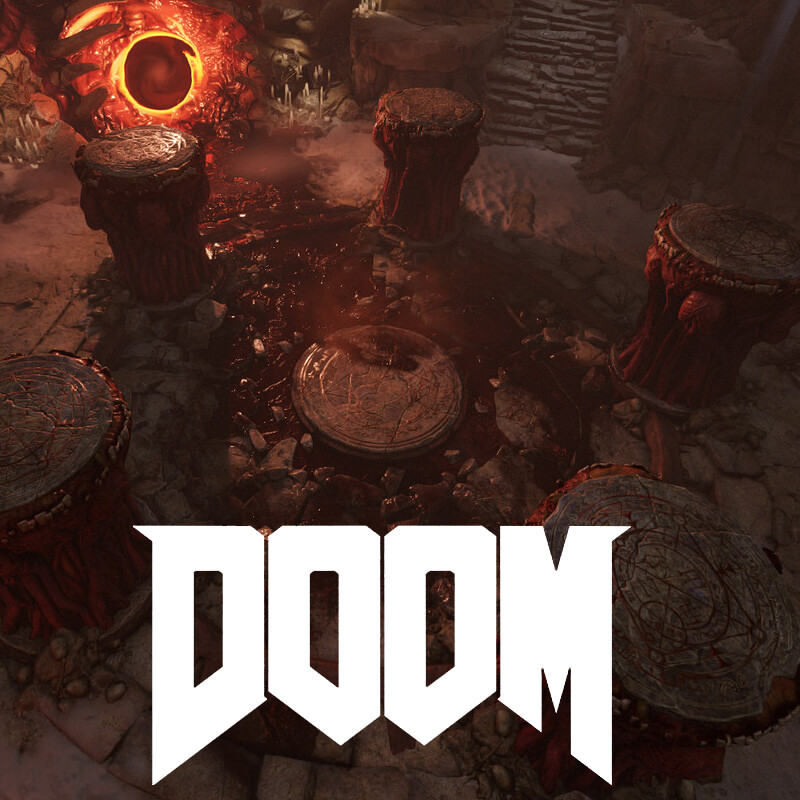 ArtStation - DOOM - DLC1 Cataclysm