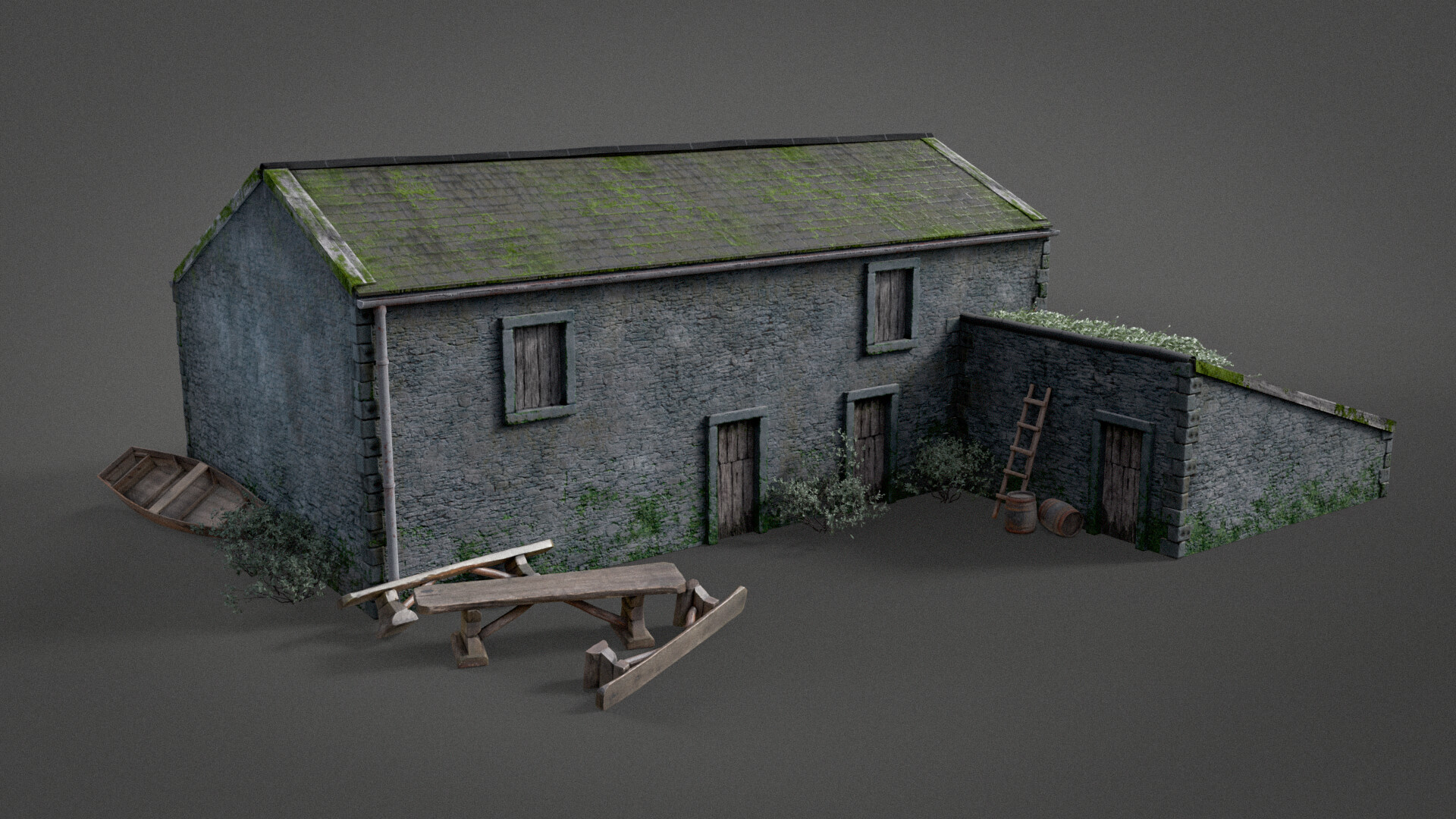 ArtStation - Barn