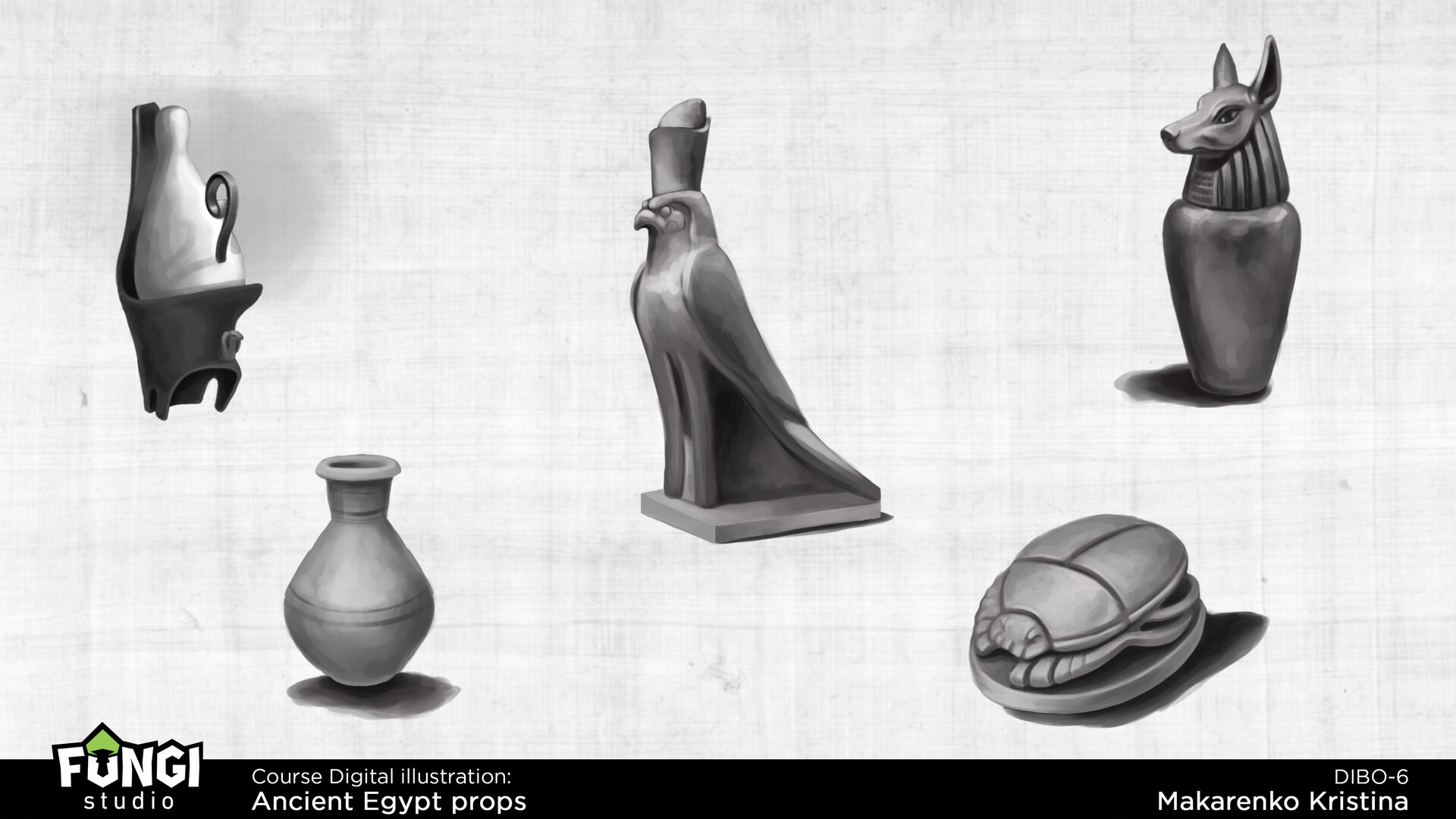ArtStation - Ancient Egypt props