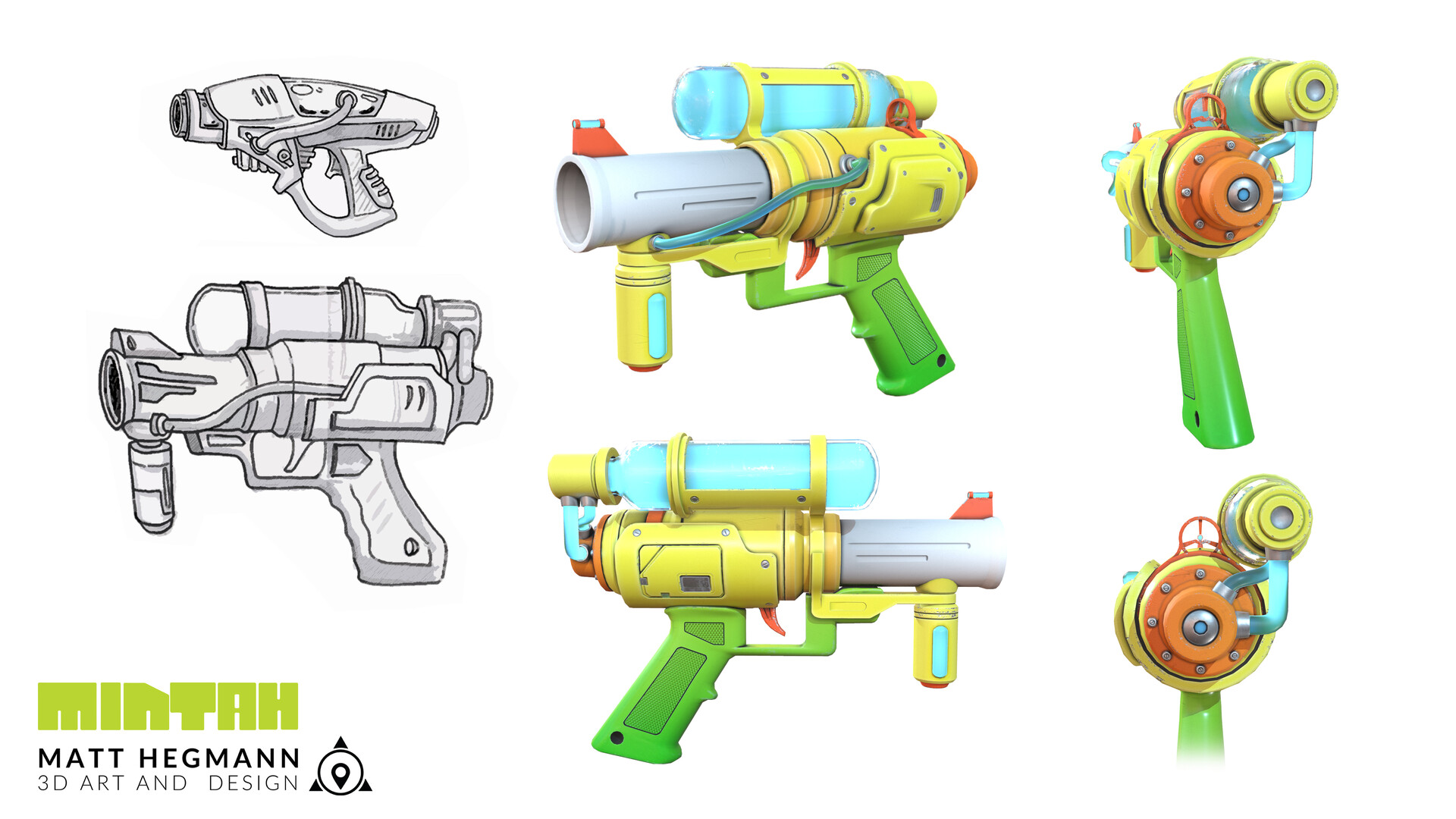ArtStation - Bubble Gun