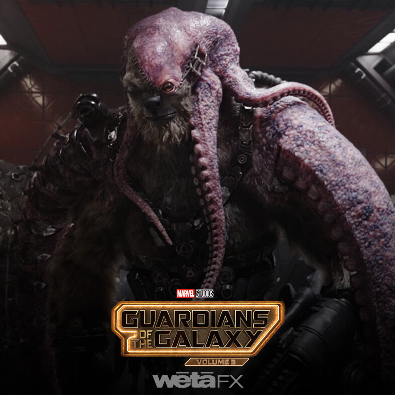 ArtStation - Octo Hyena (Guardians of the Galaxy Vol. 3)