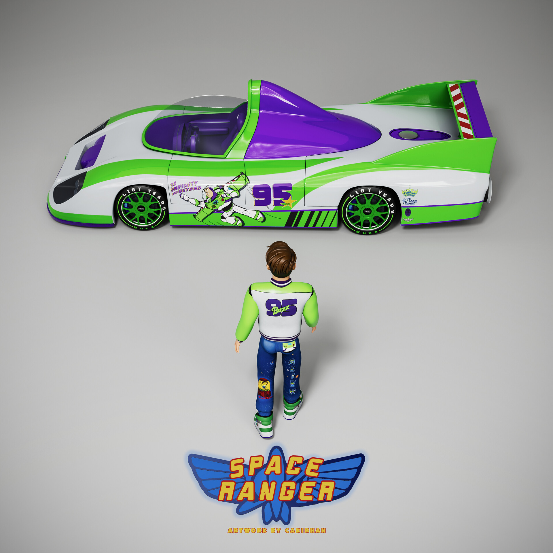 ArtStation - Space Ranger - Buzz Mobile