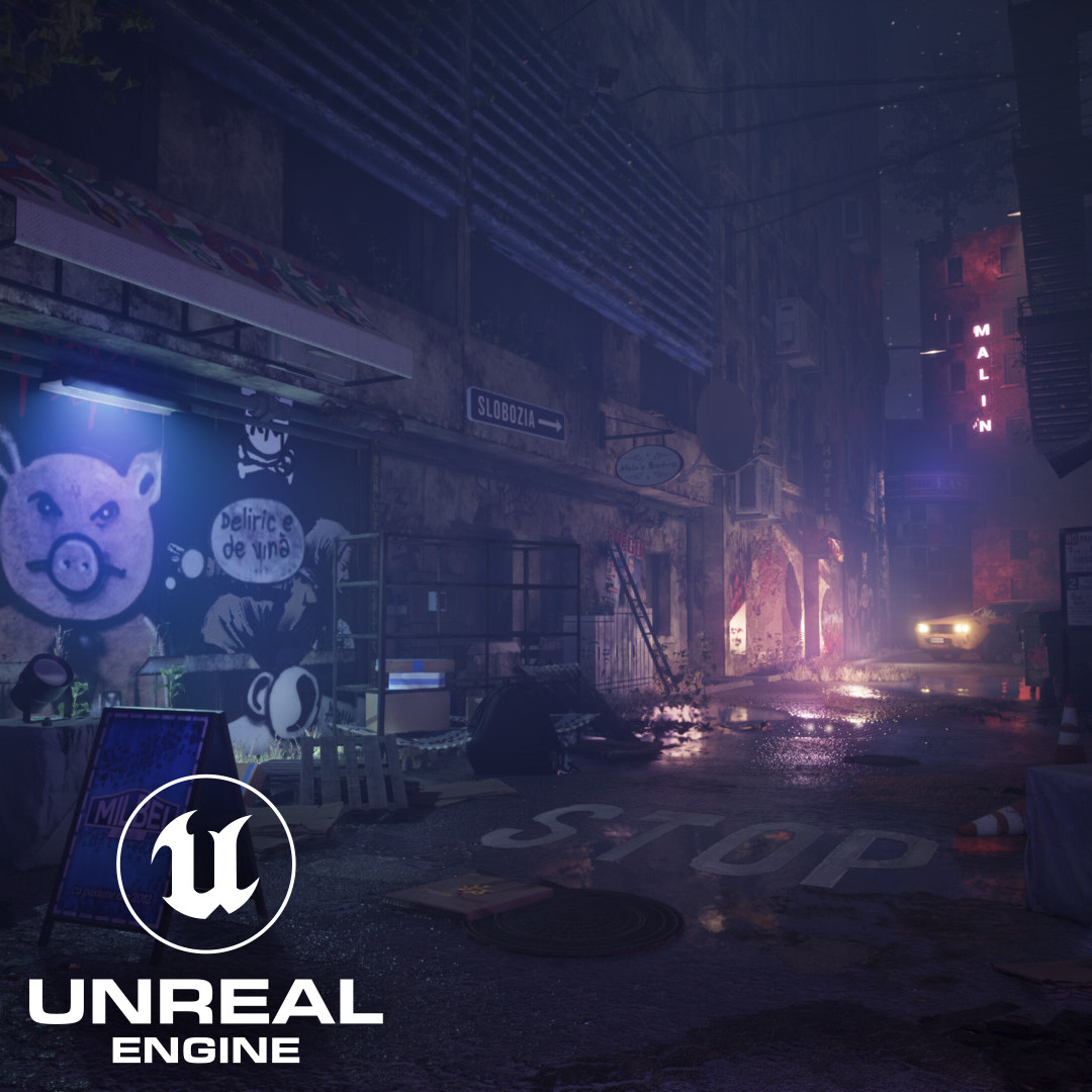 ArtStation - Dystopian Slums