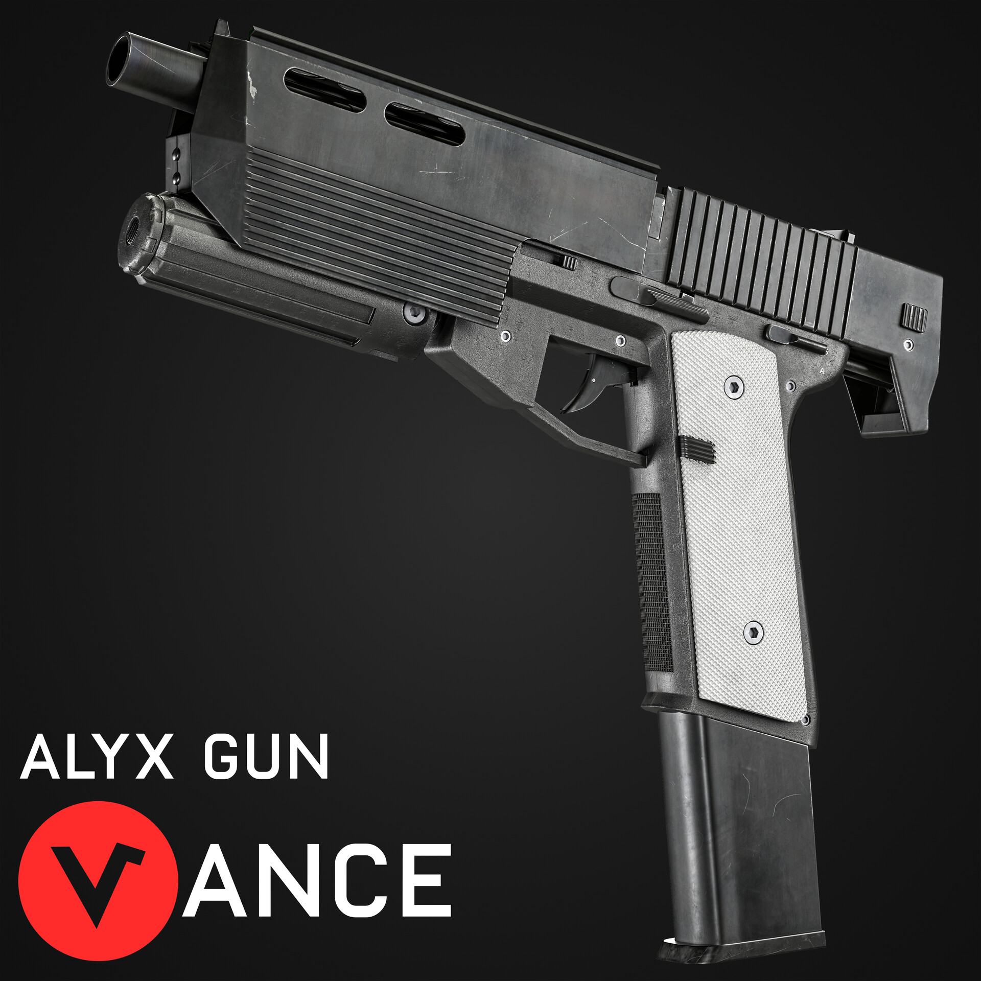 ArtStation - Half-Life 2: Vance. Alyx Gun