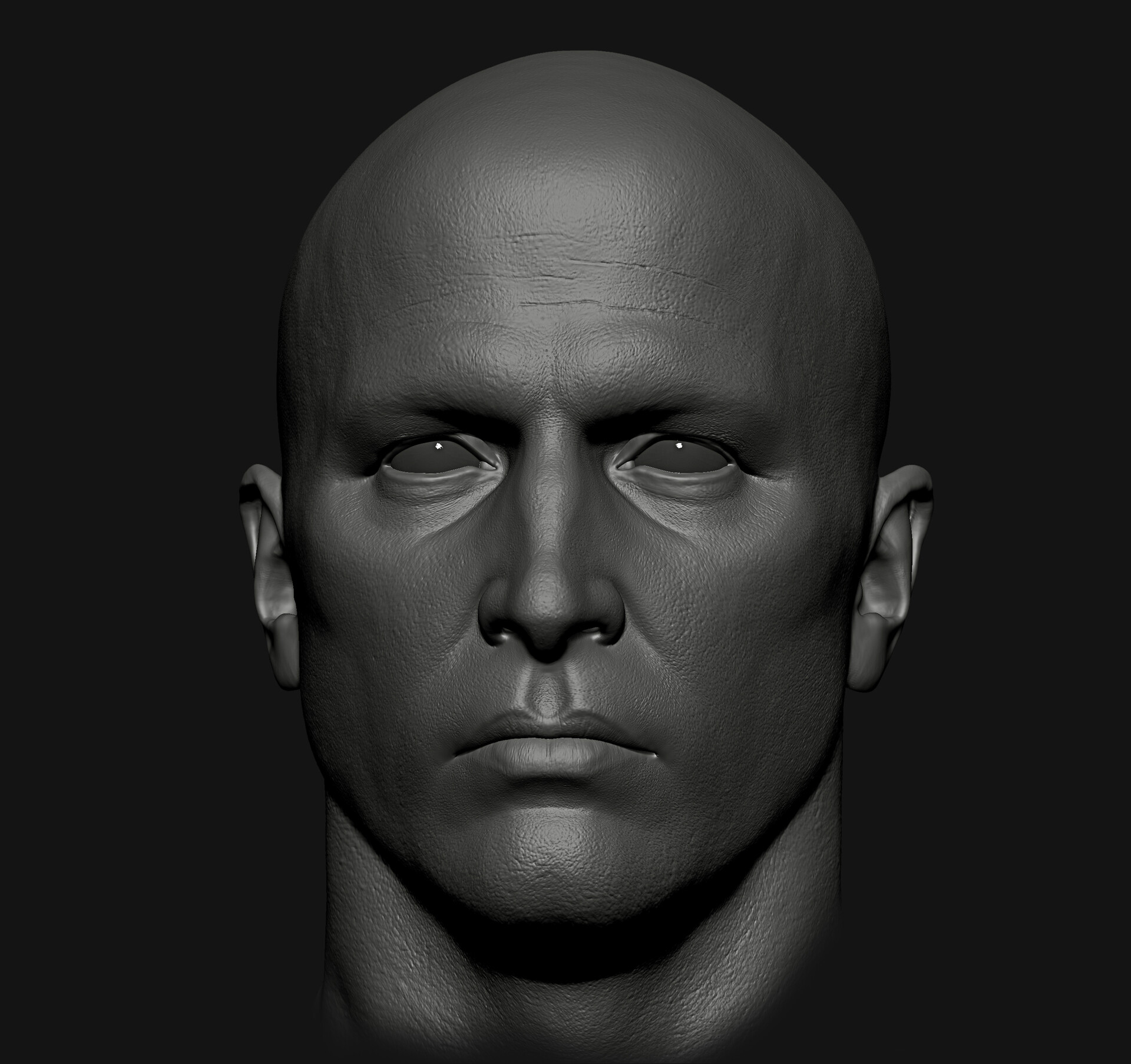 ArtStation - Quick head sculpt