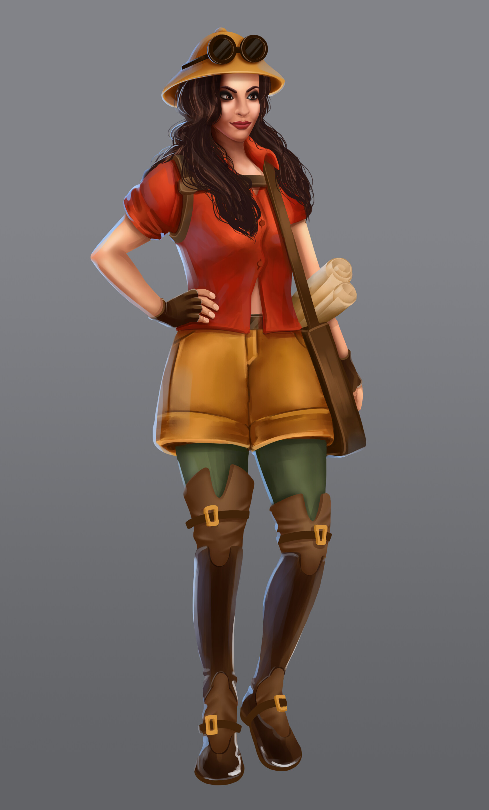 ArtStation - Archaeologist // Character desing