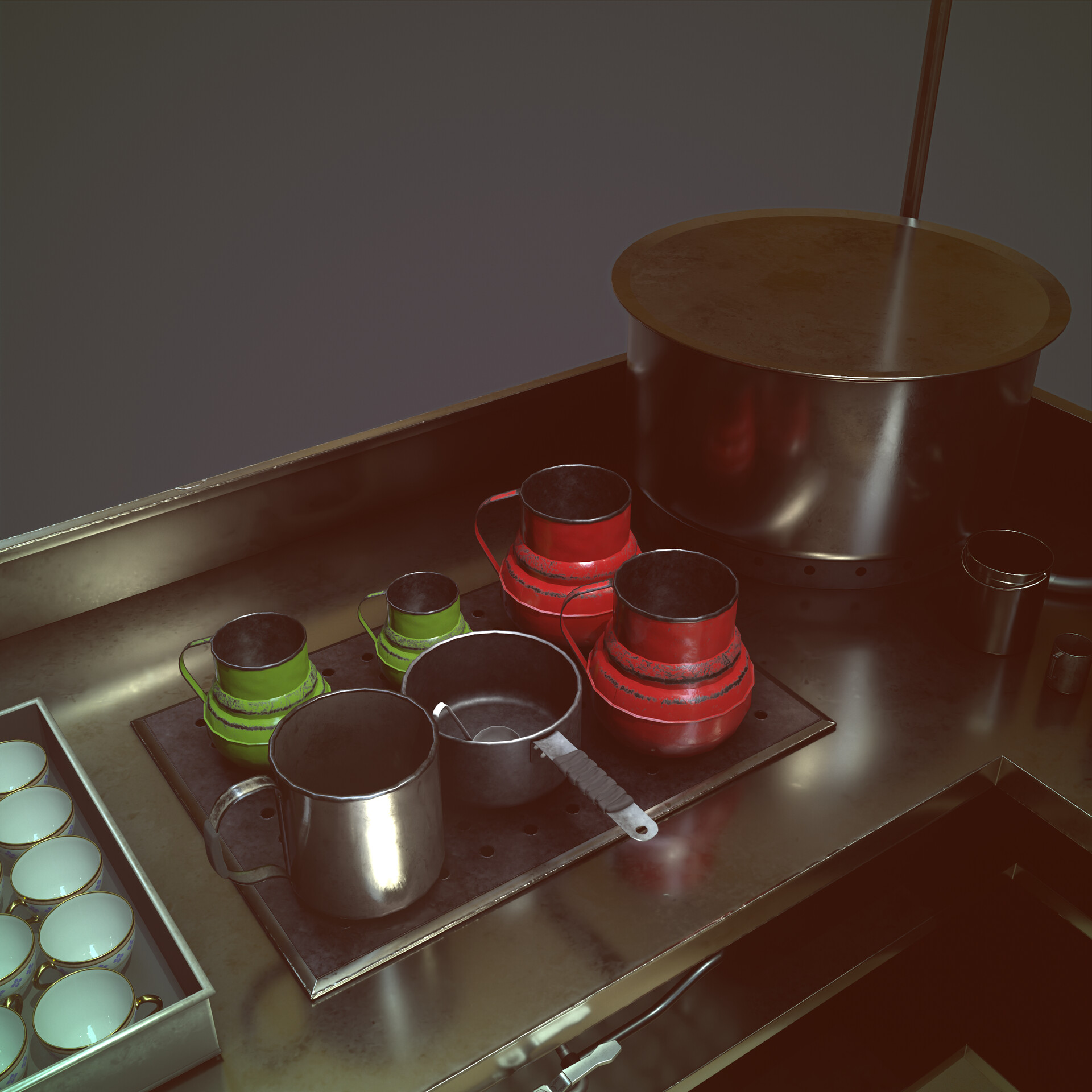 ArtStation - Local Tea Stall