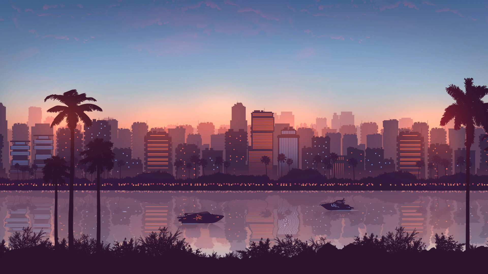 ArtStation - Sunrise Waterfront - Unity Asset