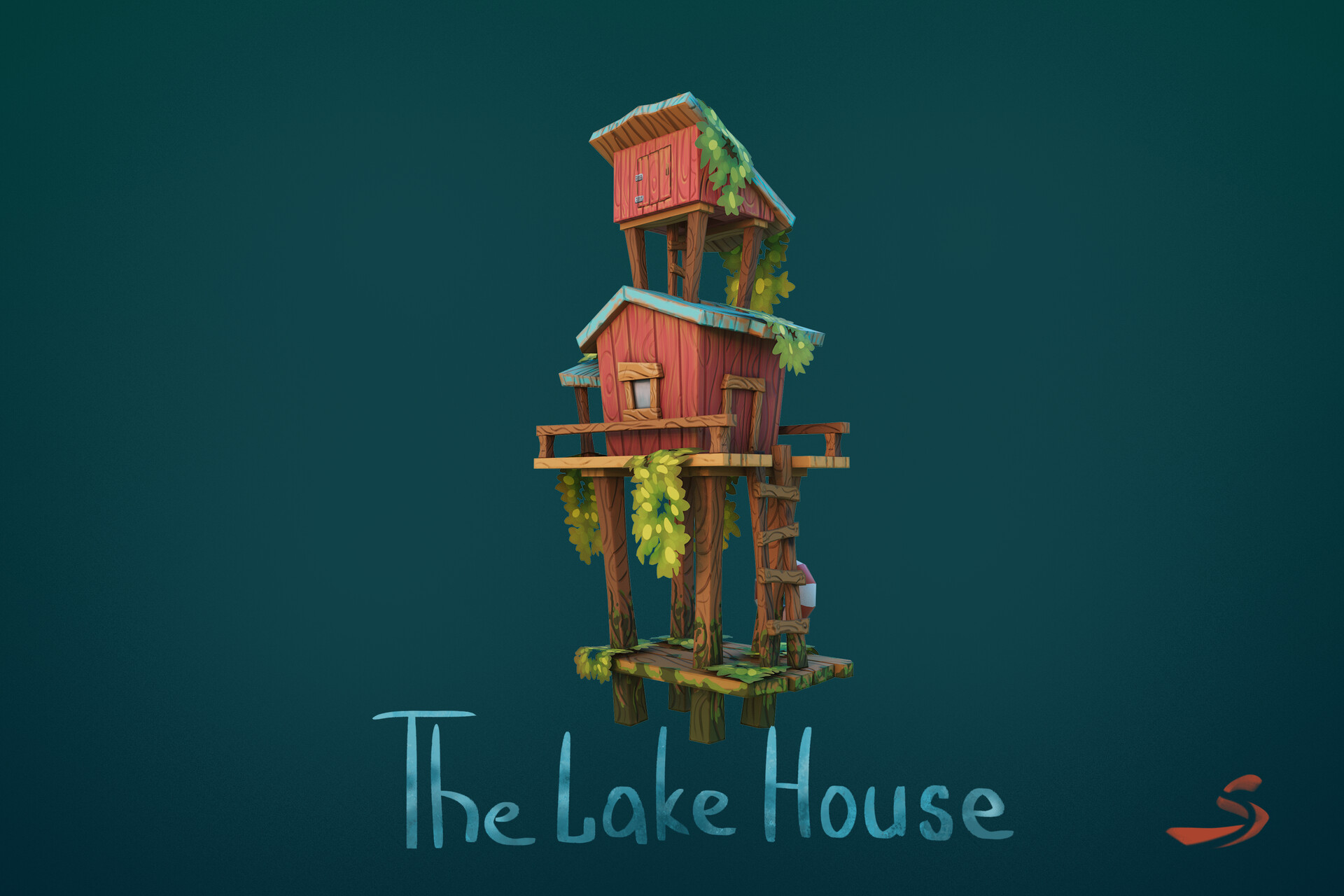 ArtStation - The Lake House