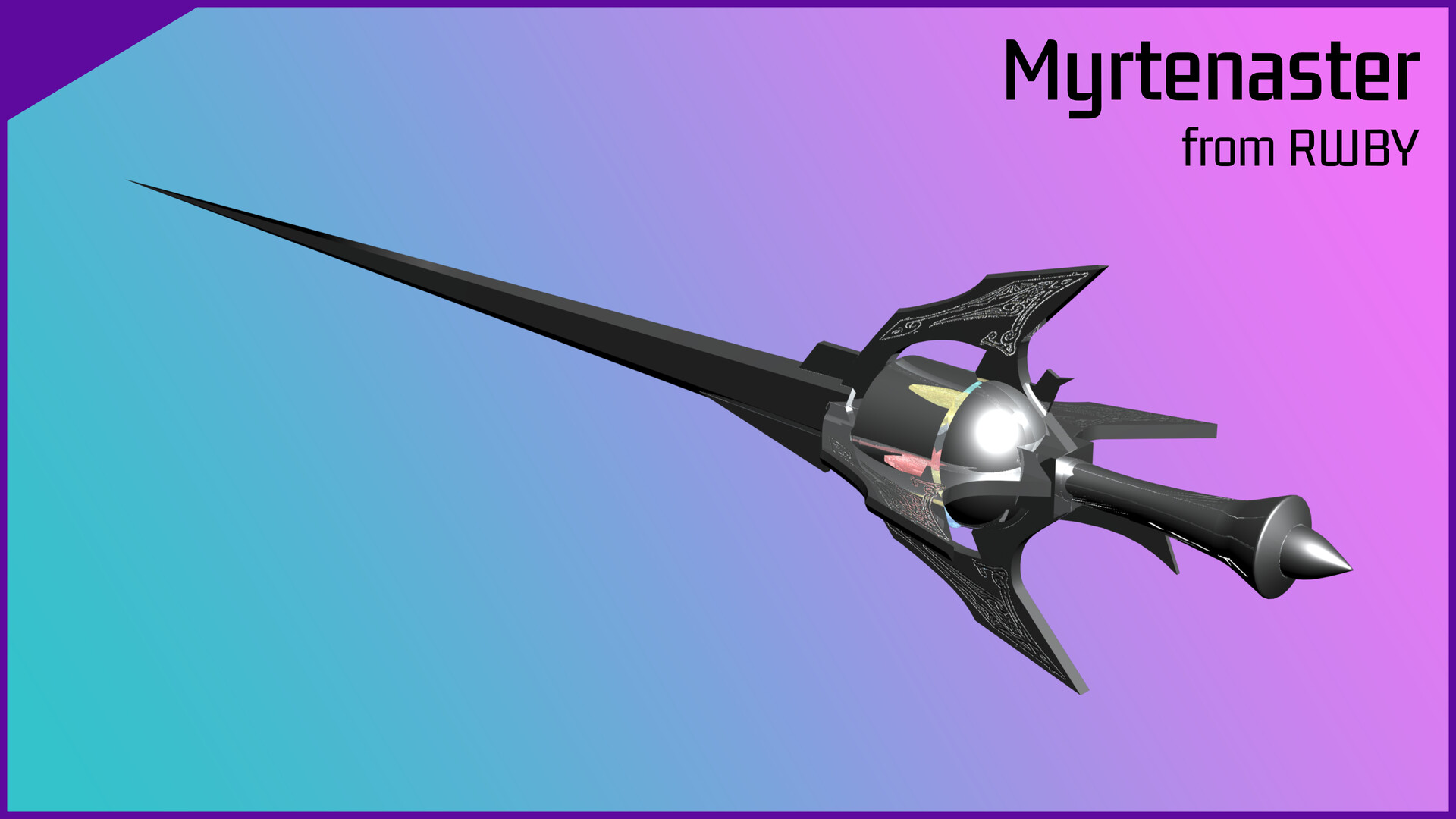 ArtStation - Myrtenaster - RWBY