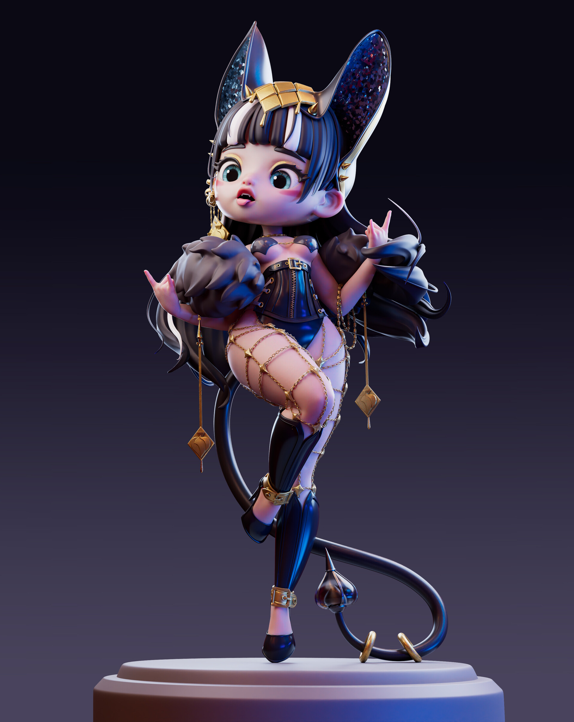 ArtStation - Tiny Poker Queen2