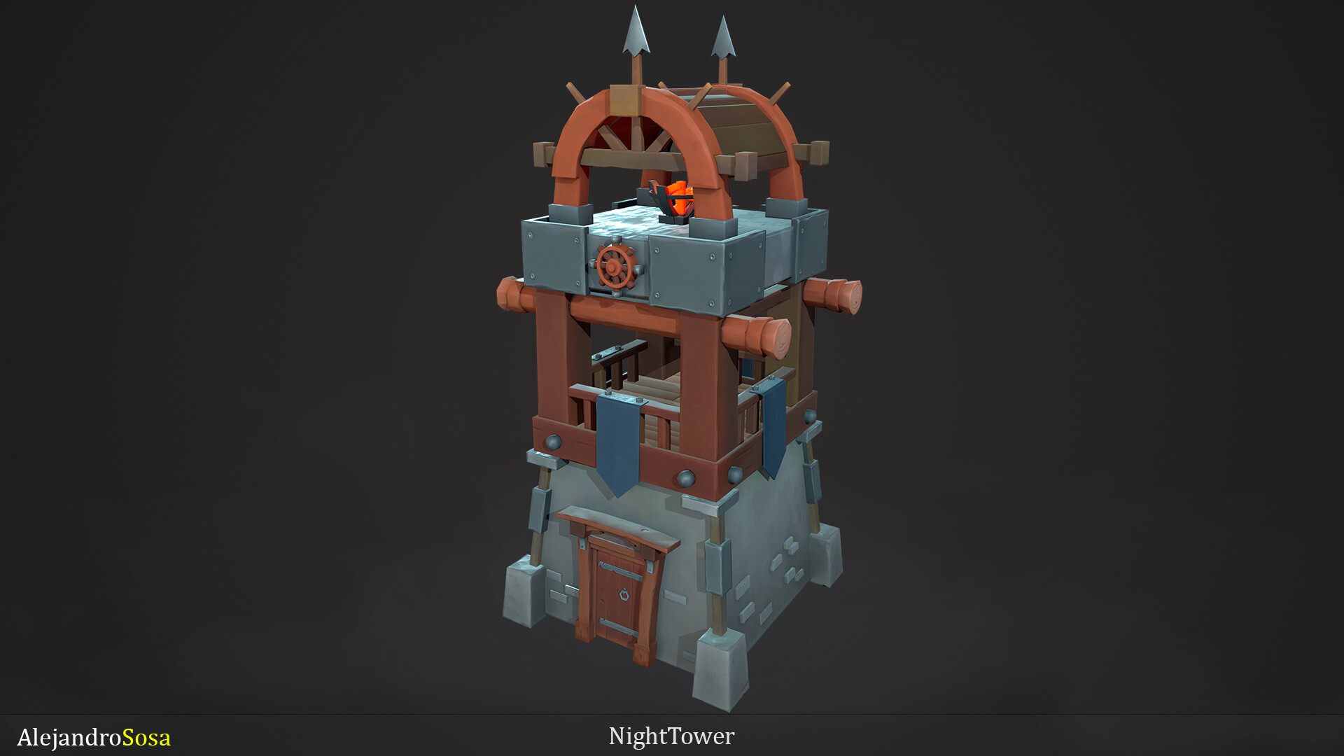 ArtStation - Night Tower
