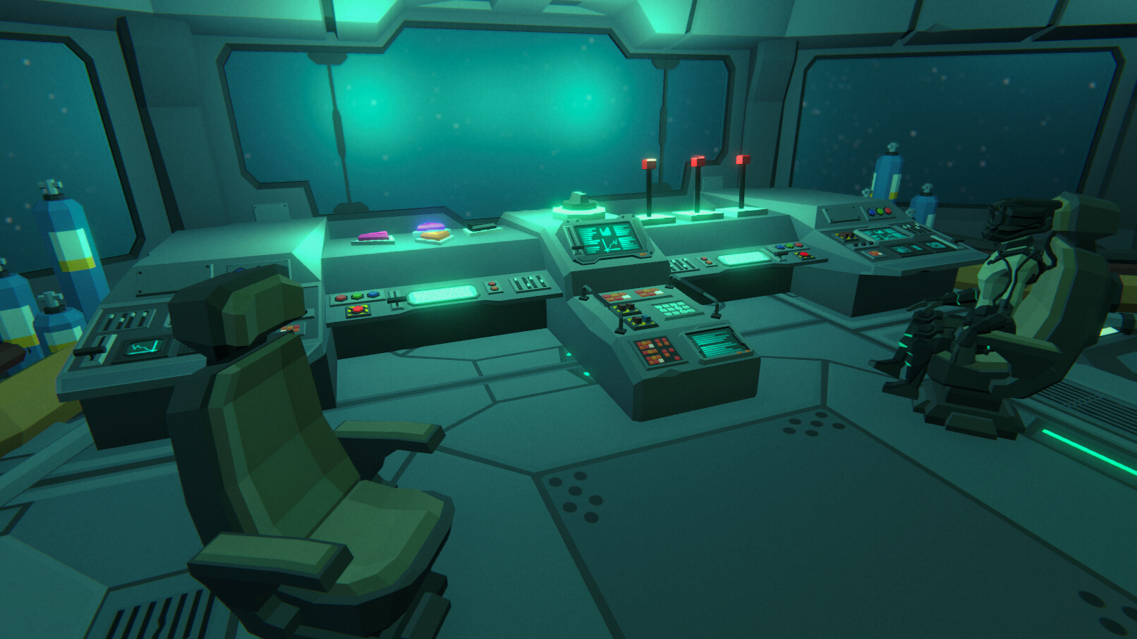 ArtStation - Spaceship Interior Layout - Zone 03