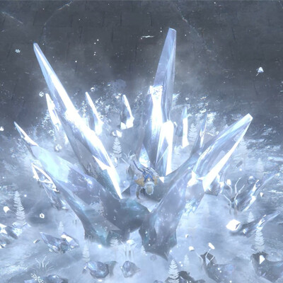 ArtStation - VFX - 凝冰坠雪 - Frozen Field