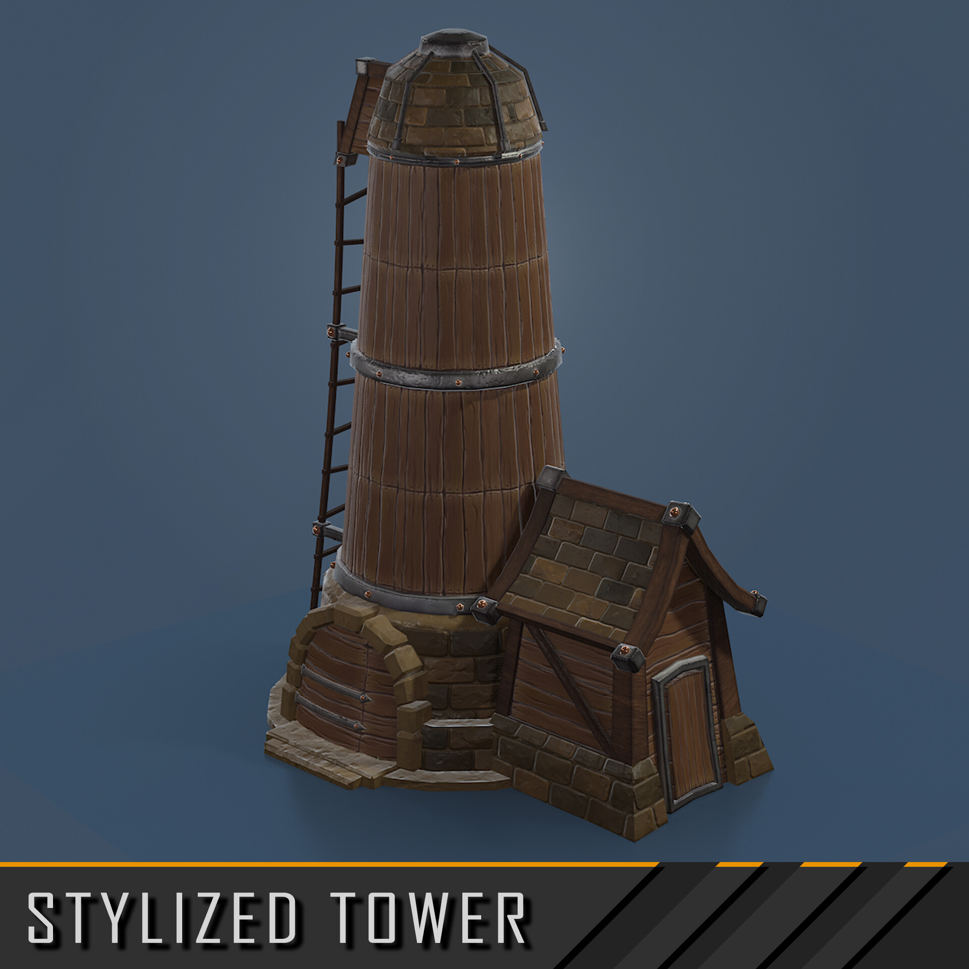 ArtStation - Stylized Tower Asset