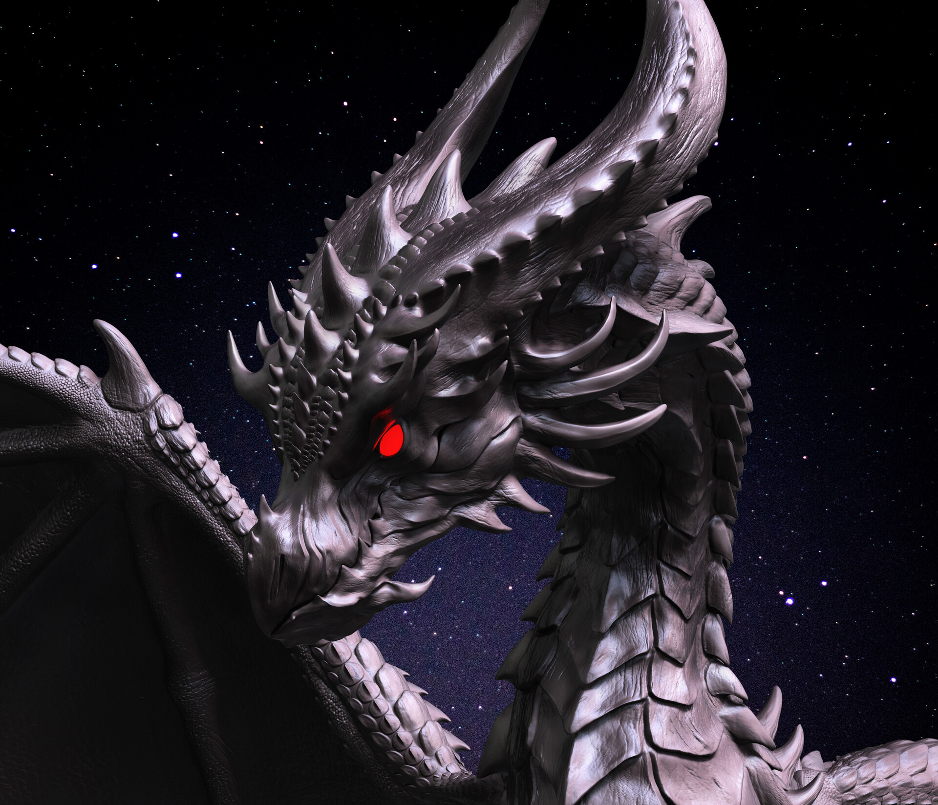 ArtStation - Space Dragon