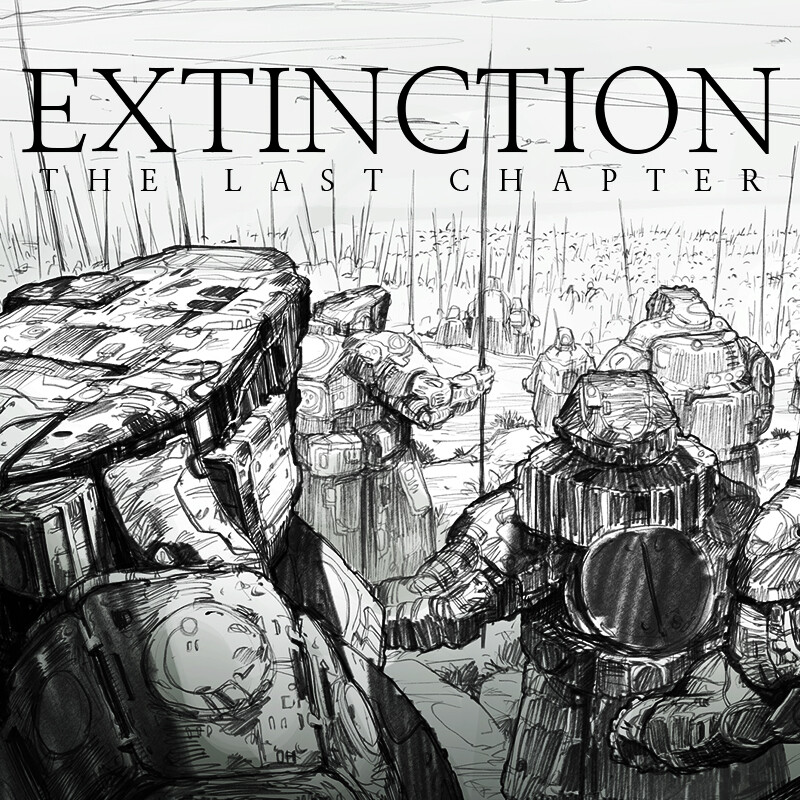 ArtStation - Extinction : The last chapter _ POSTER