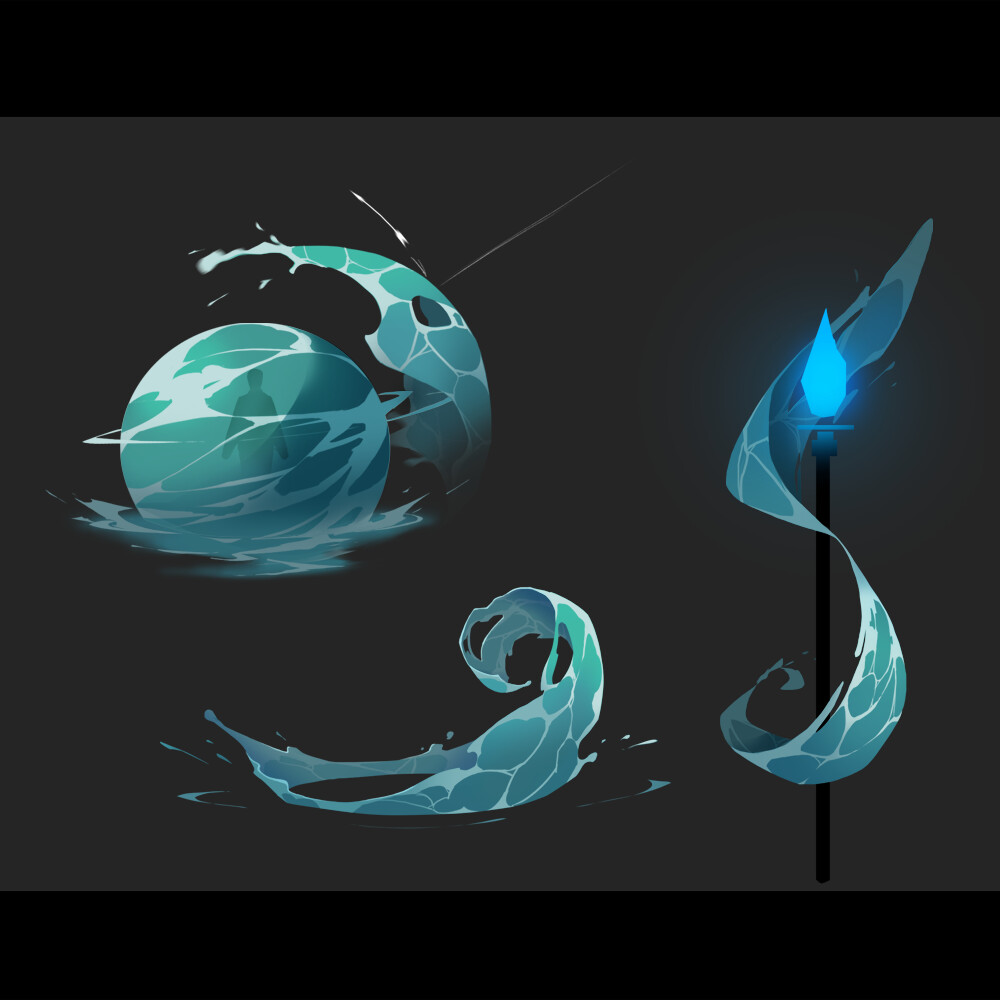 ArtStation - VFX 2D Concept Practices