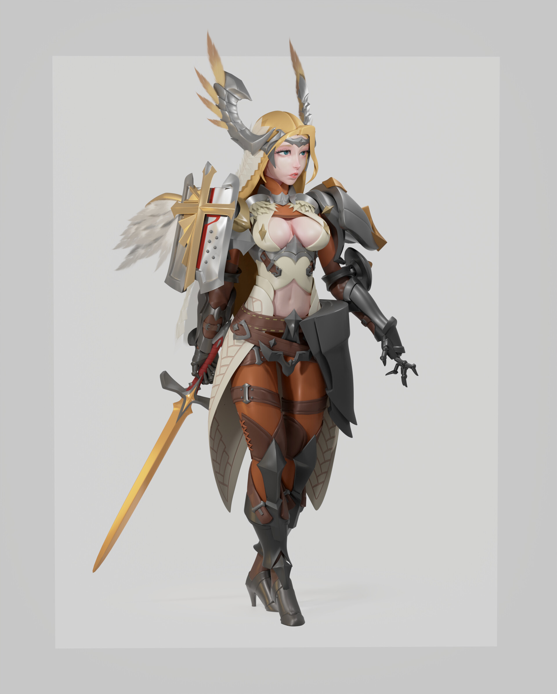 ArtStation - Combat Sister