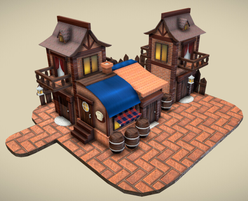 ArtStation - The Neko Stop-off [semi-replica]