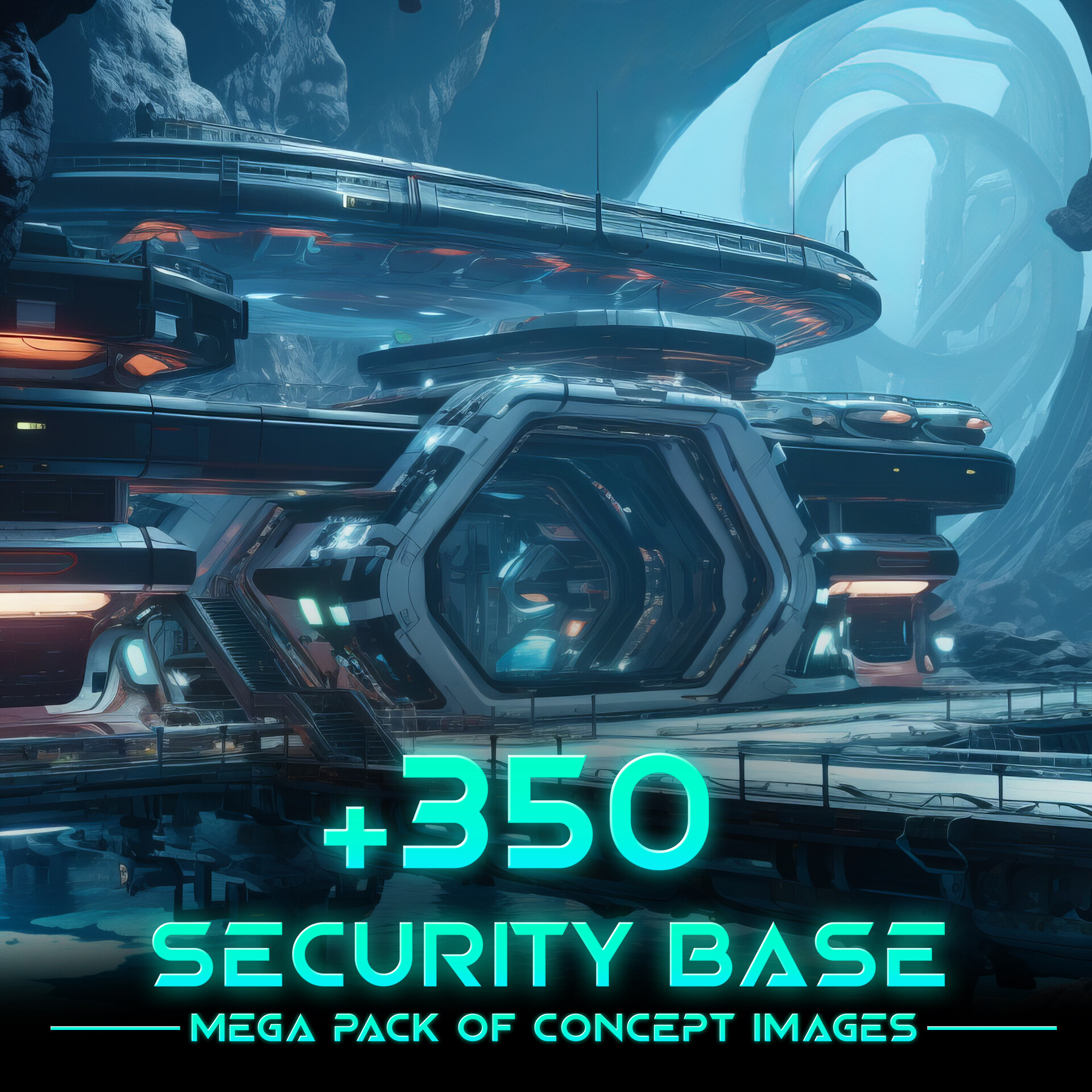 ArtStation - Security Base Pack | Subterranean Base | 4k Concepts ...