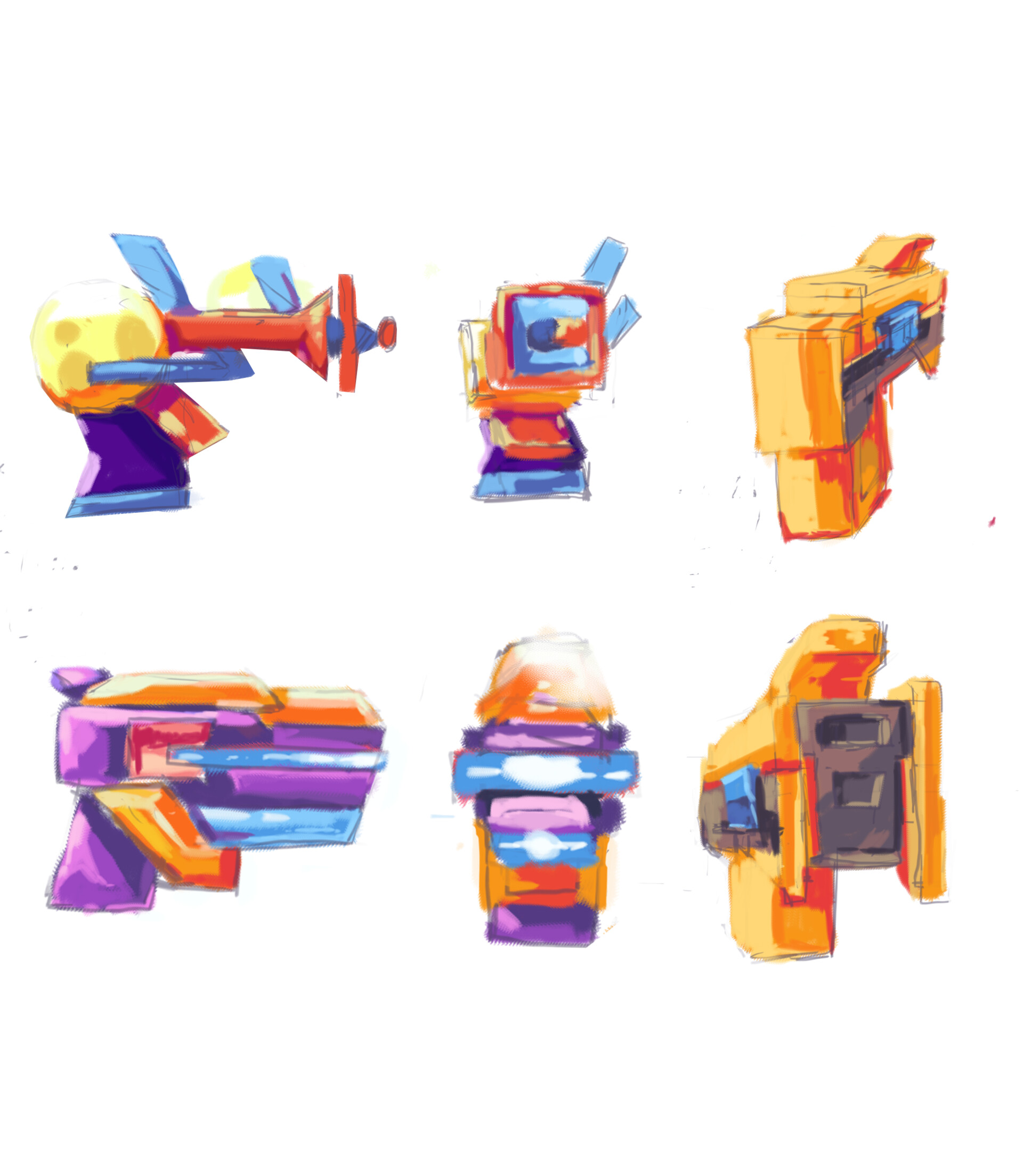 ArtStation - Blaster sketch