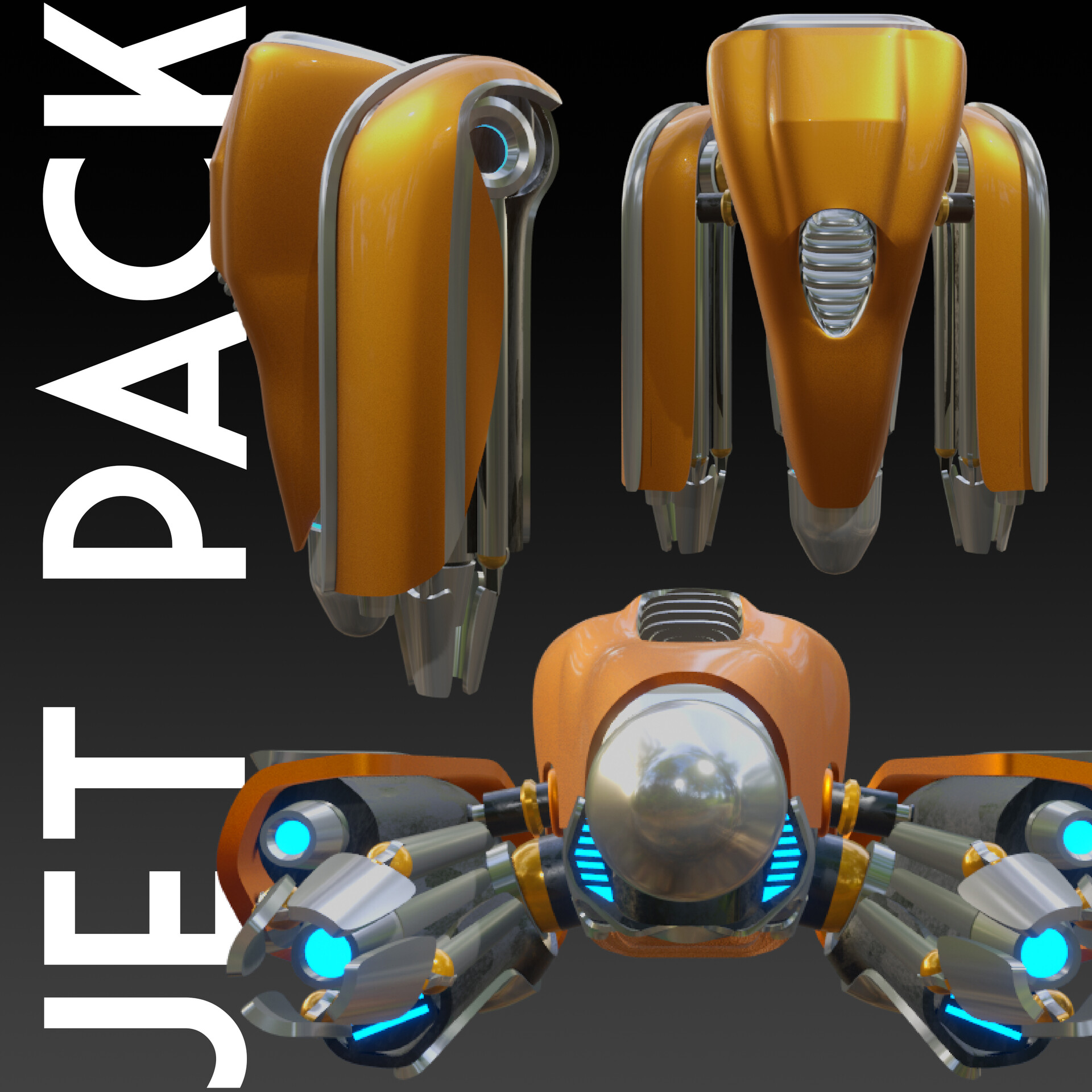 ArtStation - Jet Pack Design
