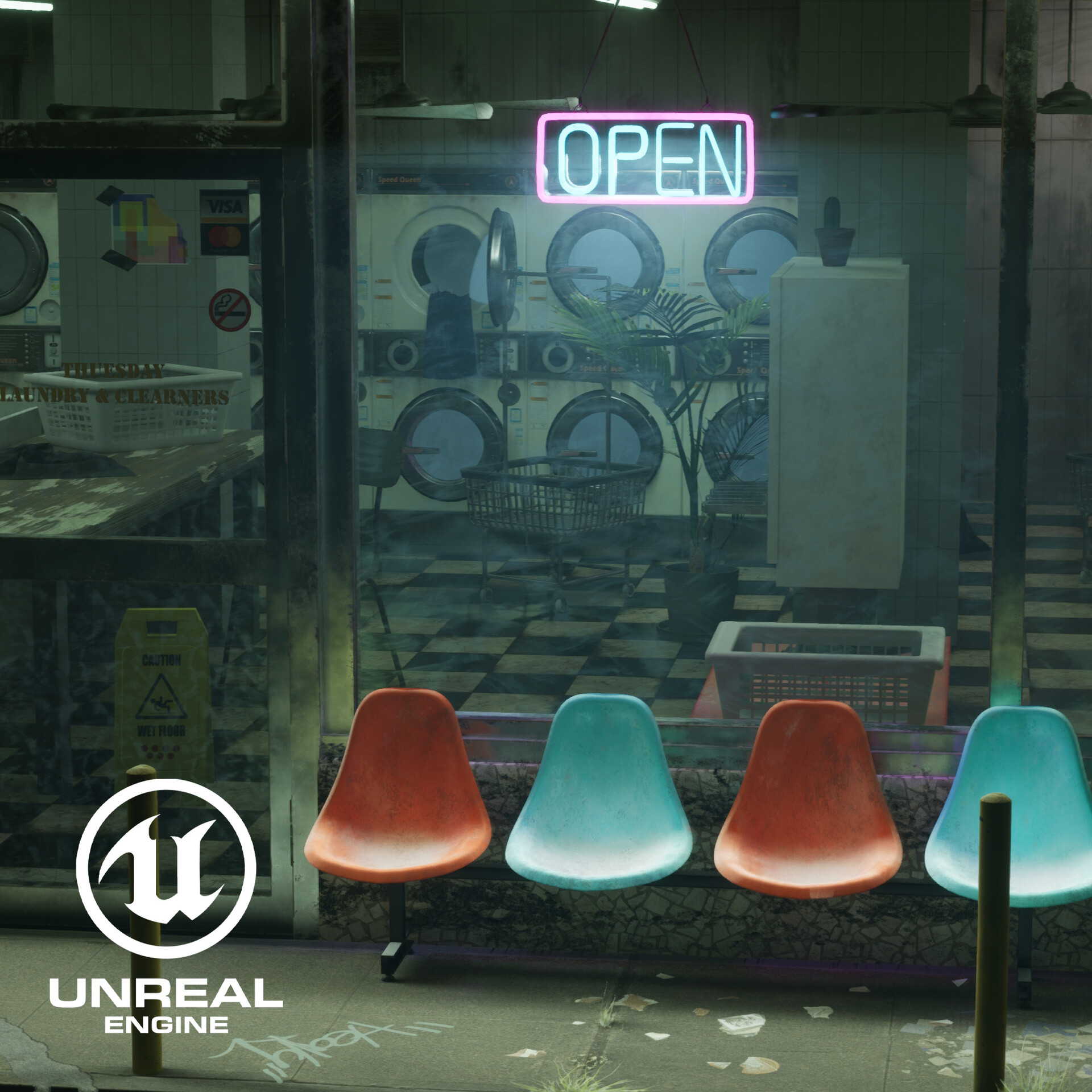ArtStation - Tuesday Laundry & Cleaners