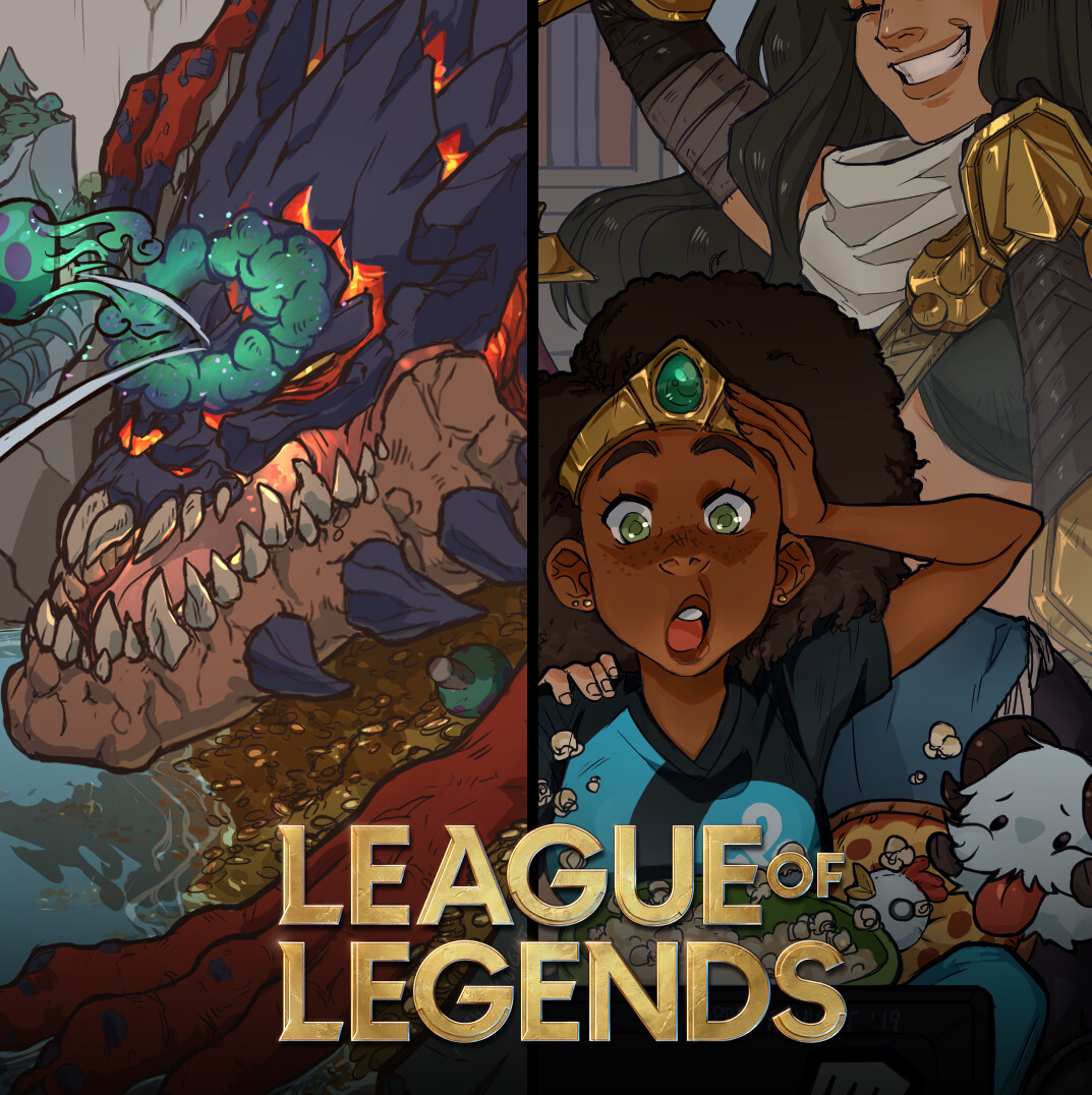 ArtStation - League of Legends - Ads