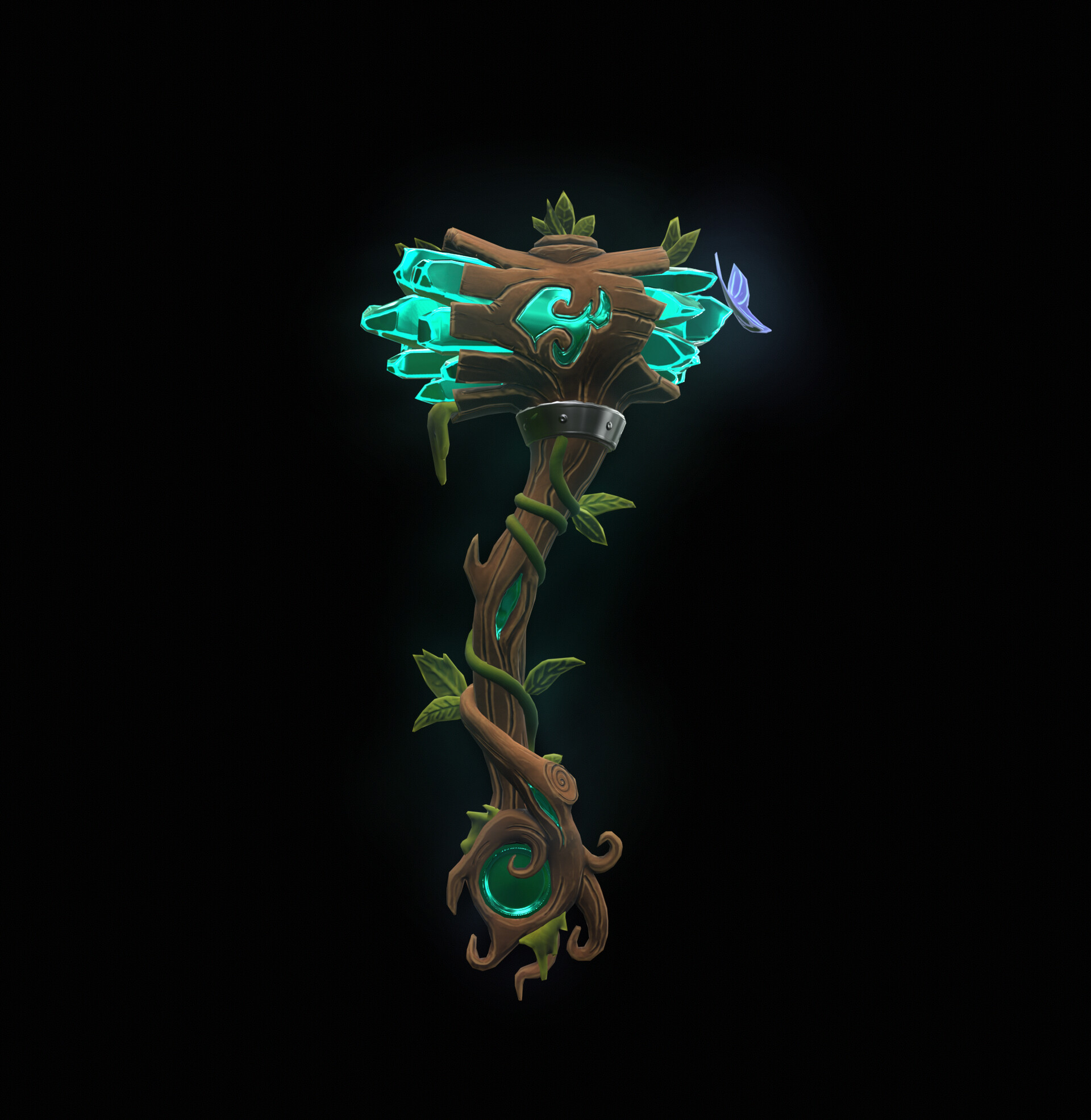 ArtStation - Elemental Weapon - Hammer