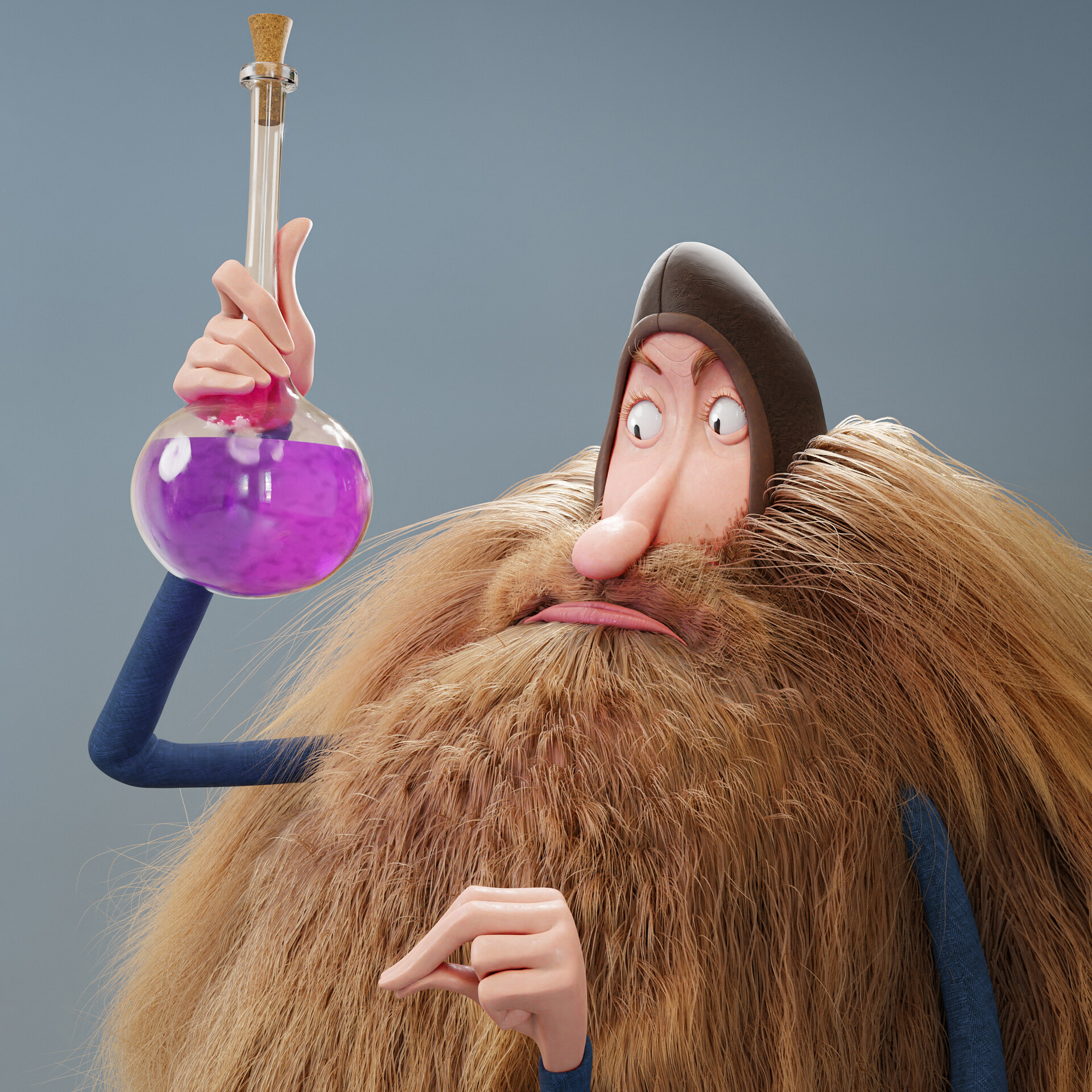 ArtStation - Merlin character design 3D Carter Goodrich