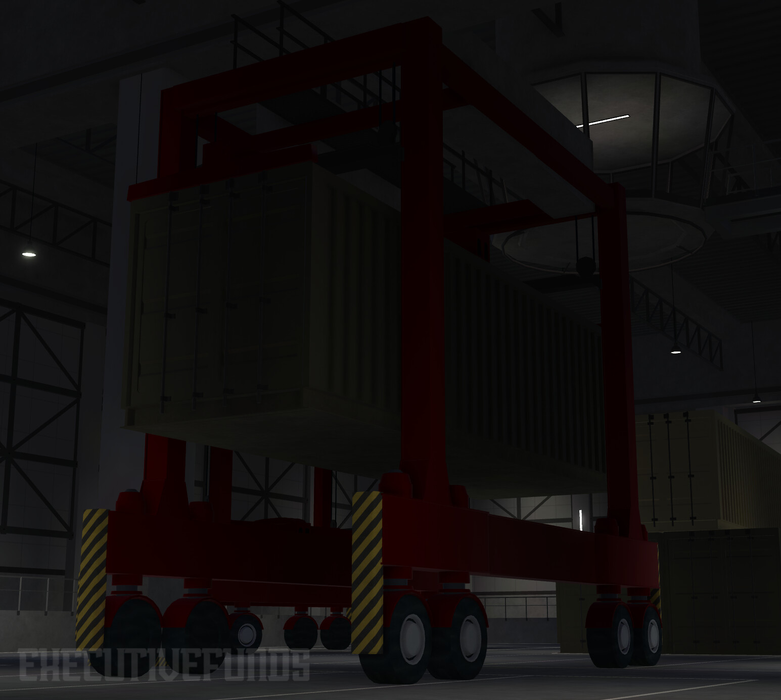 ArtStation - Container Yard Warehouse (Roblox)