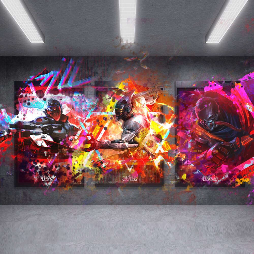 ArtStation - League of Legends | "Project" skin series | FanArt