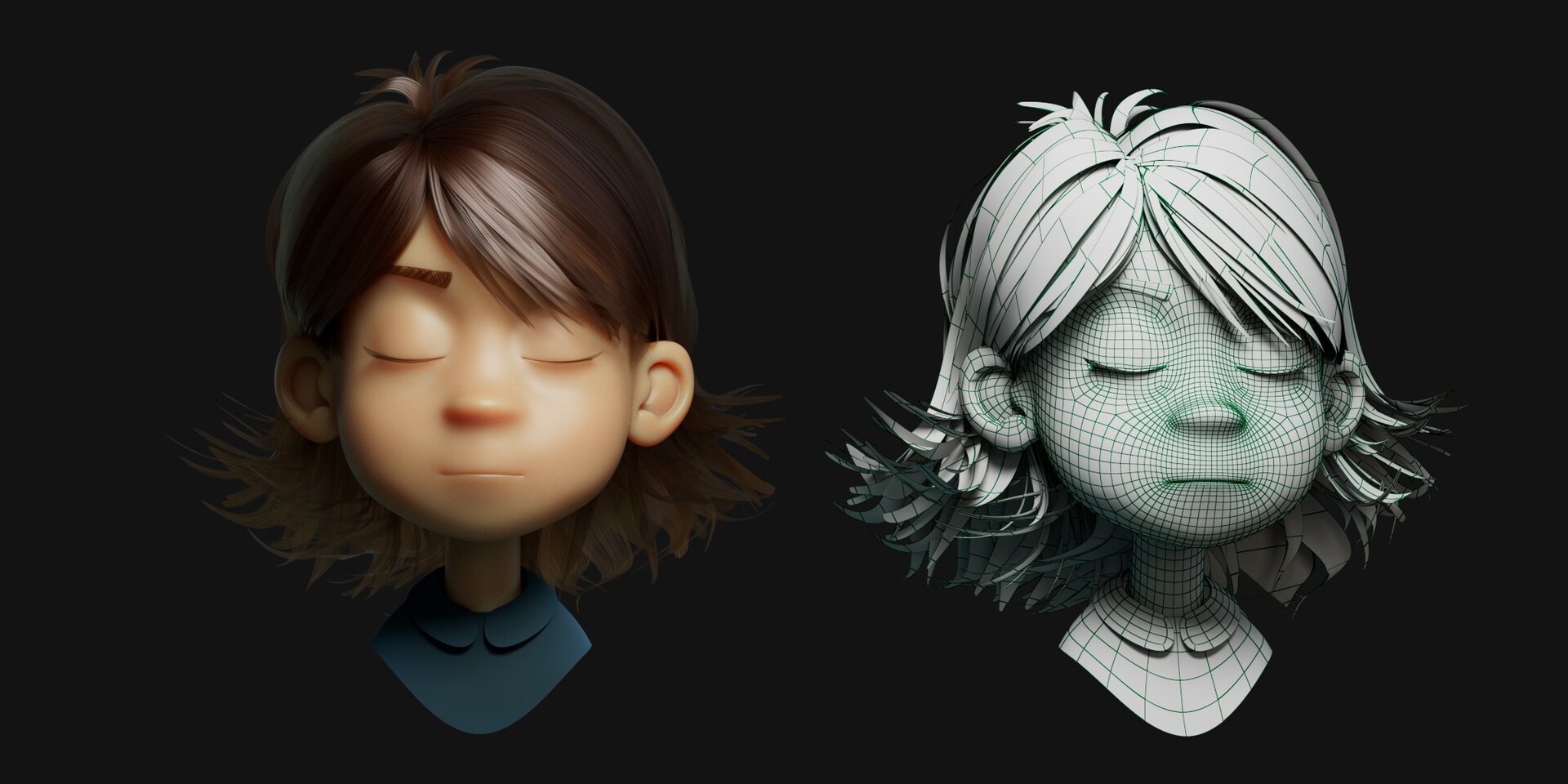 ArtStation - Topology for production from scratch in Maya